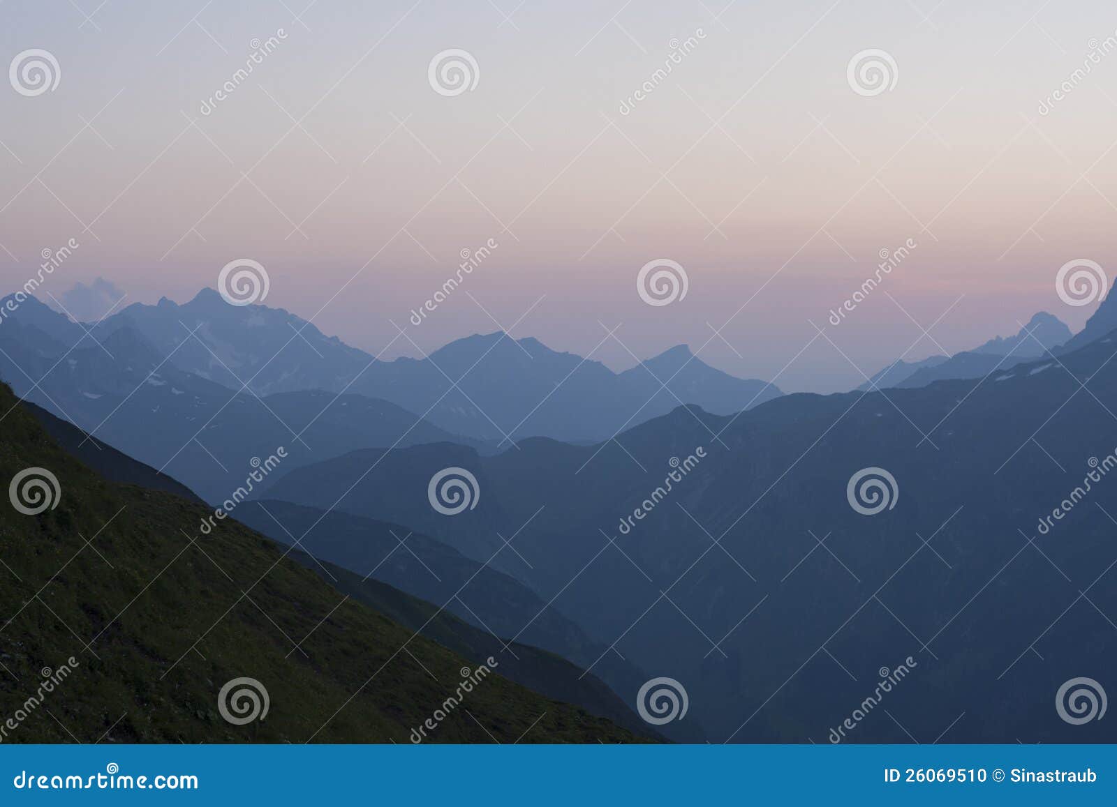 Alpine sunset stock photo. Image of heilbronn, dawn, alps - 26069510