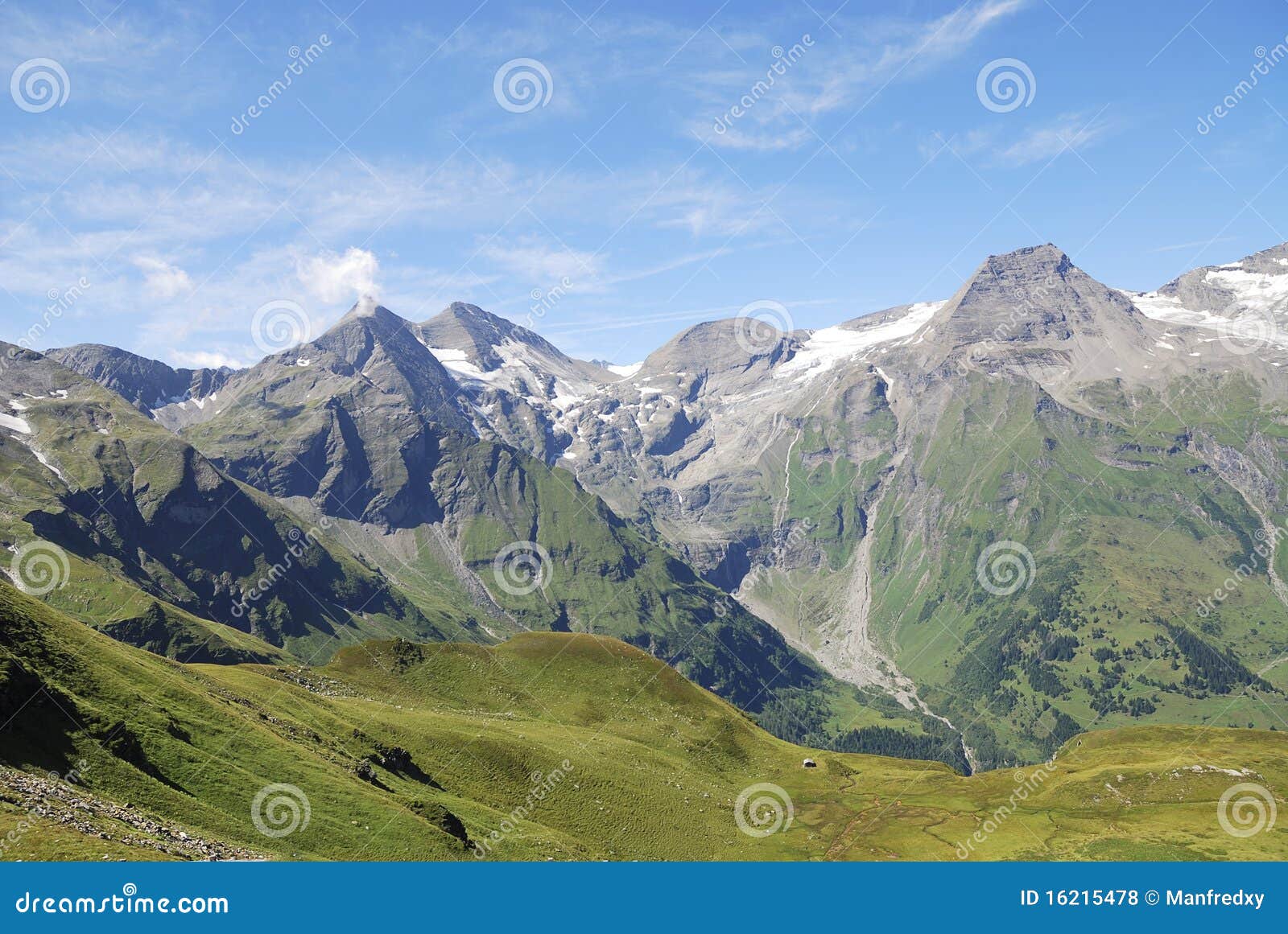 Alpine view stock photo. Image of meadow, scenics, outdoors - 16215478