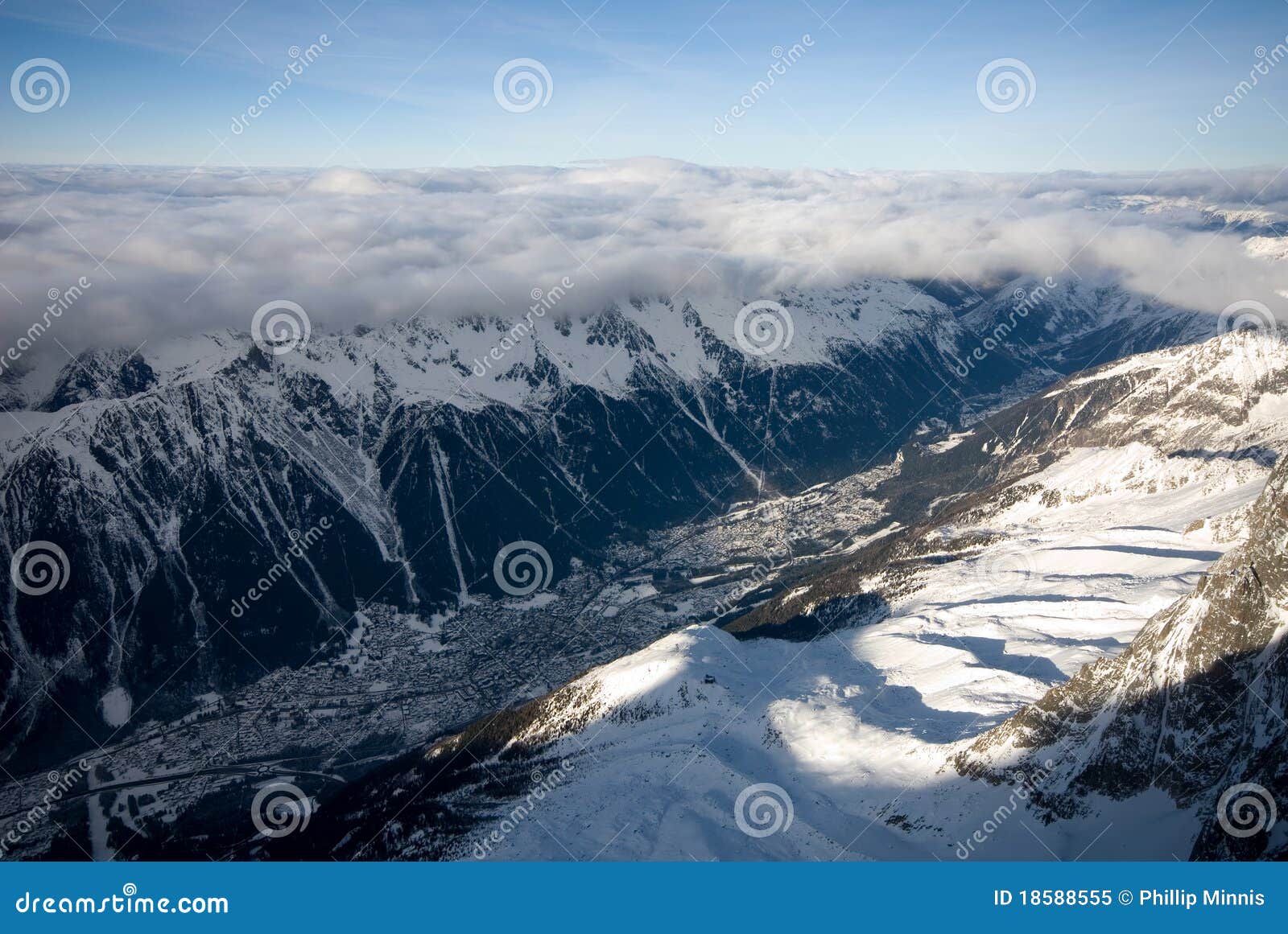 Alpine View stock image. Image of beautiful, scenic, valley - 18588555