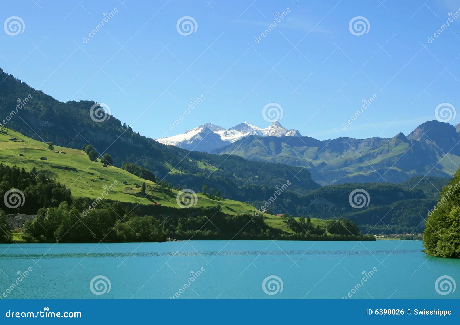 Alpine view stock photo. Image of alps, natural, high - 6390026