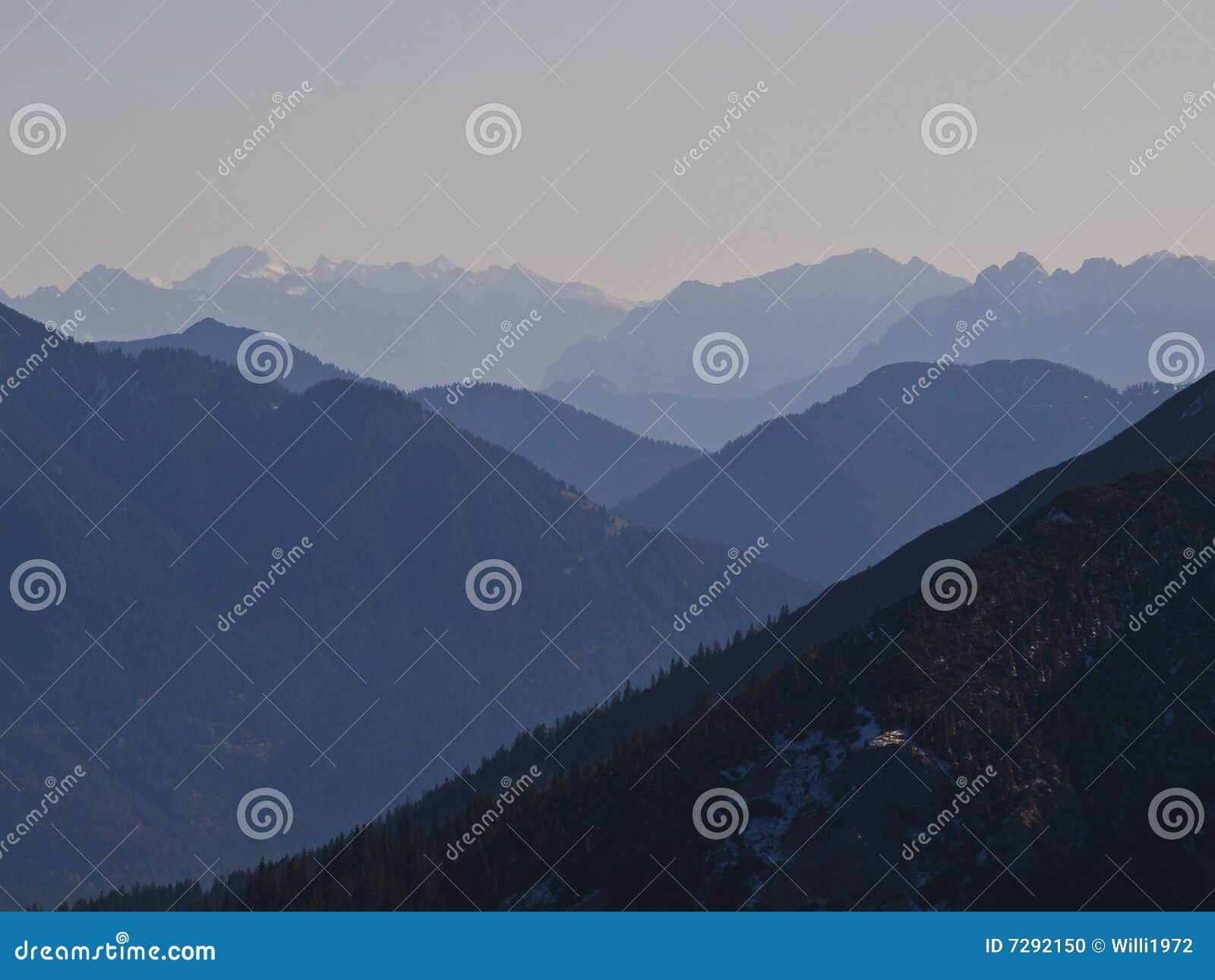 Alpine view stock photo. Image of mountain, outdoors, peak - 7292150