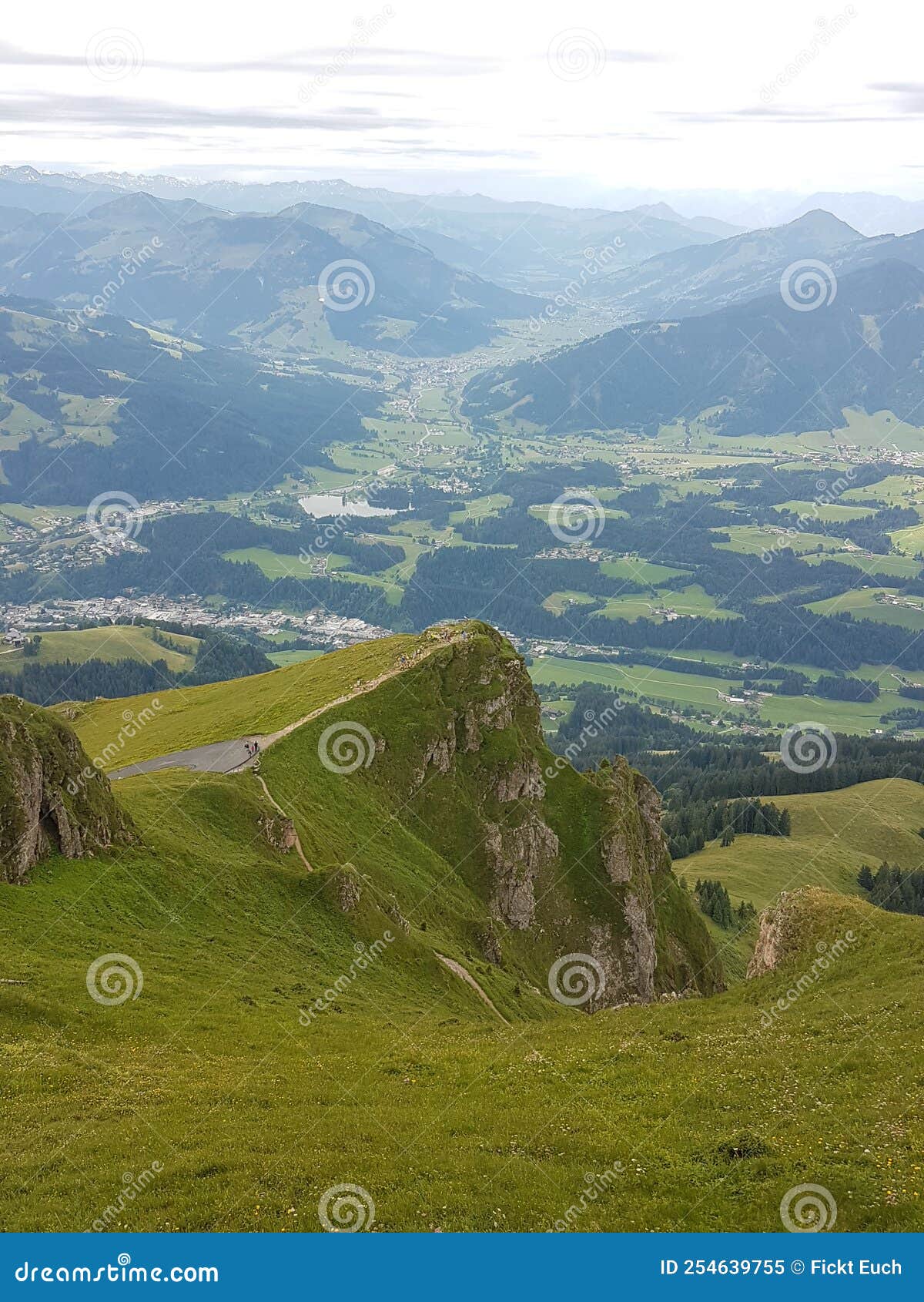 Alpine view austria 1 stock image. Image of alps, austria - 254639755