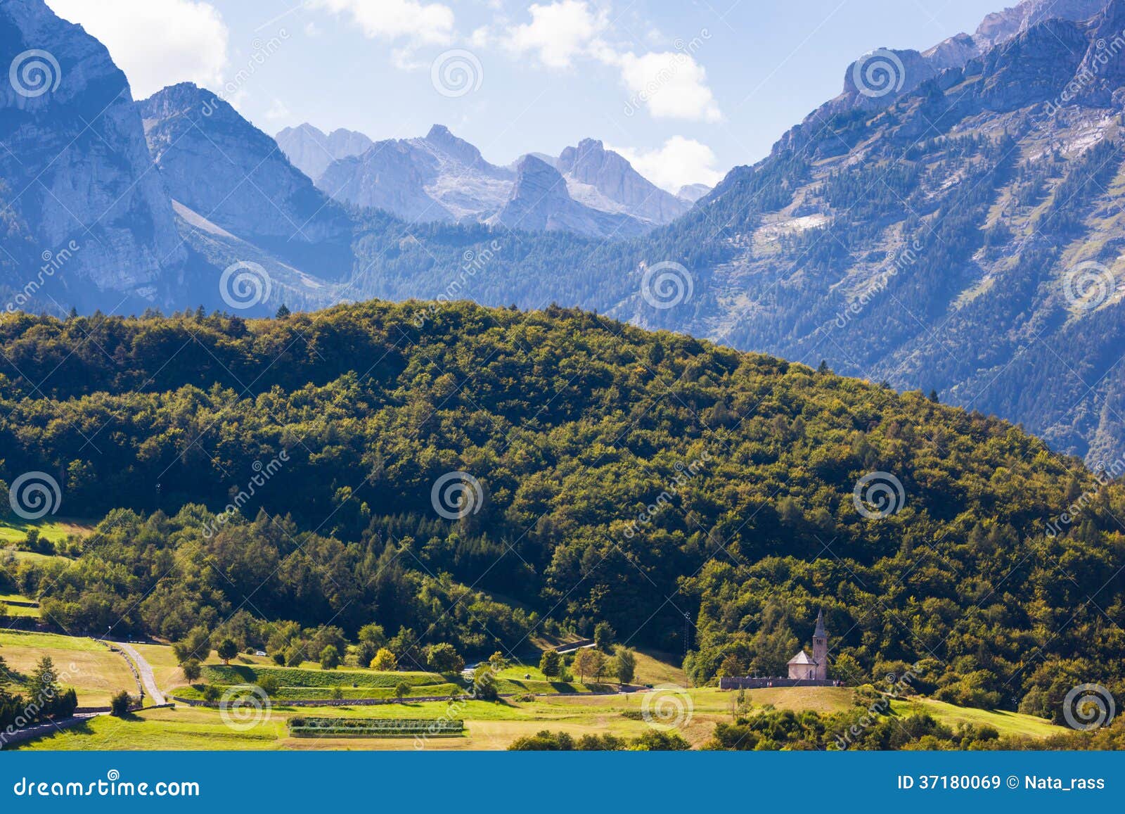 Alpine View Stock Photography | CartoonDealer.com #25780808