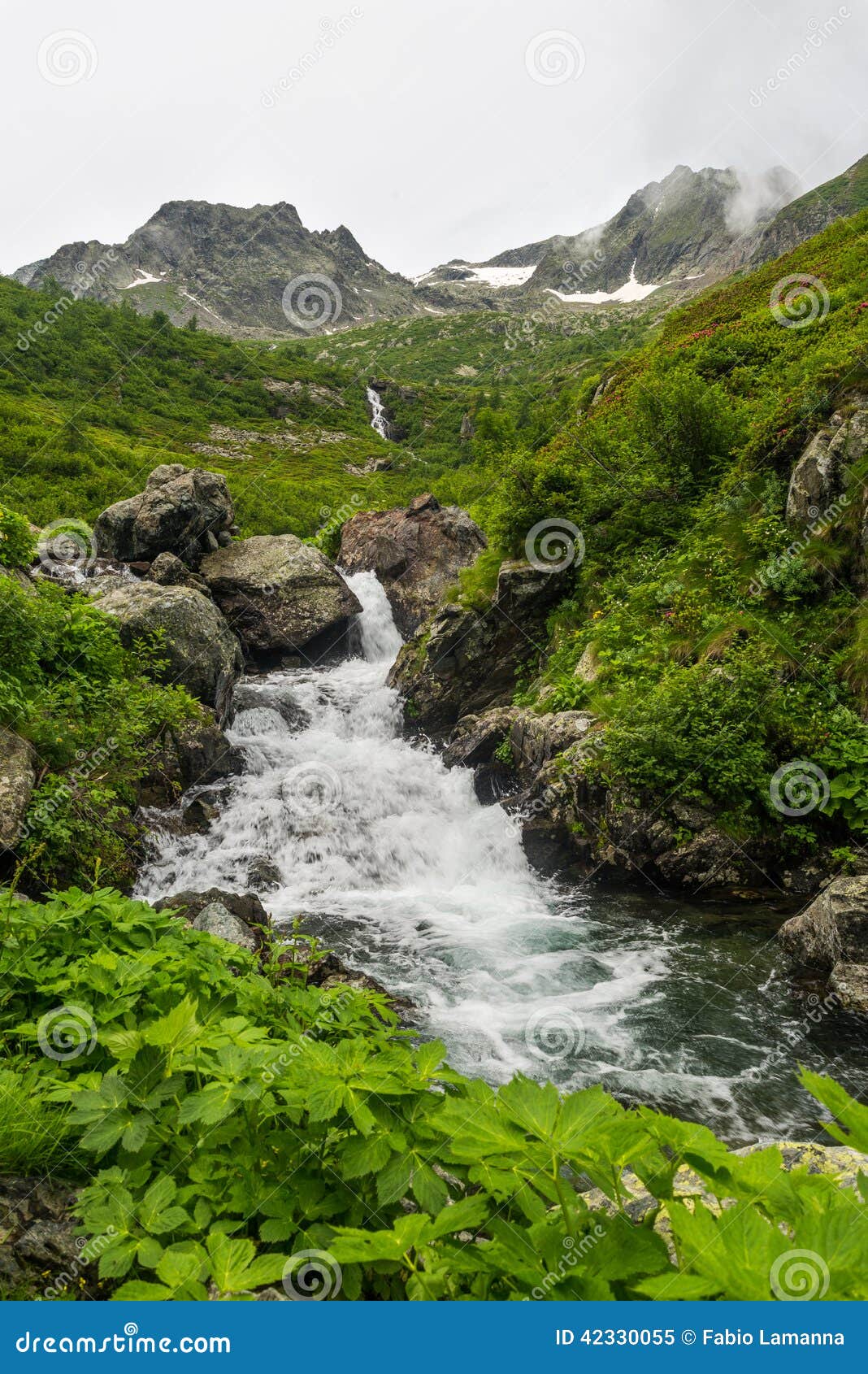Alpine waters stock image. Image of lens, alps, idyllic - 42330055
