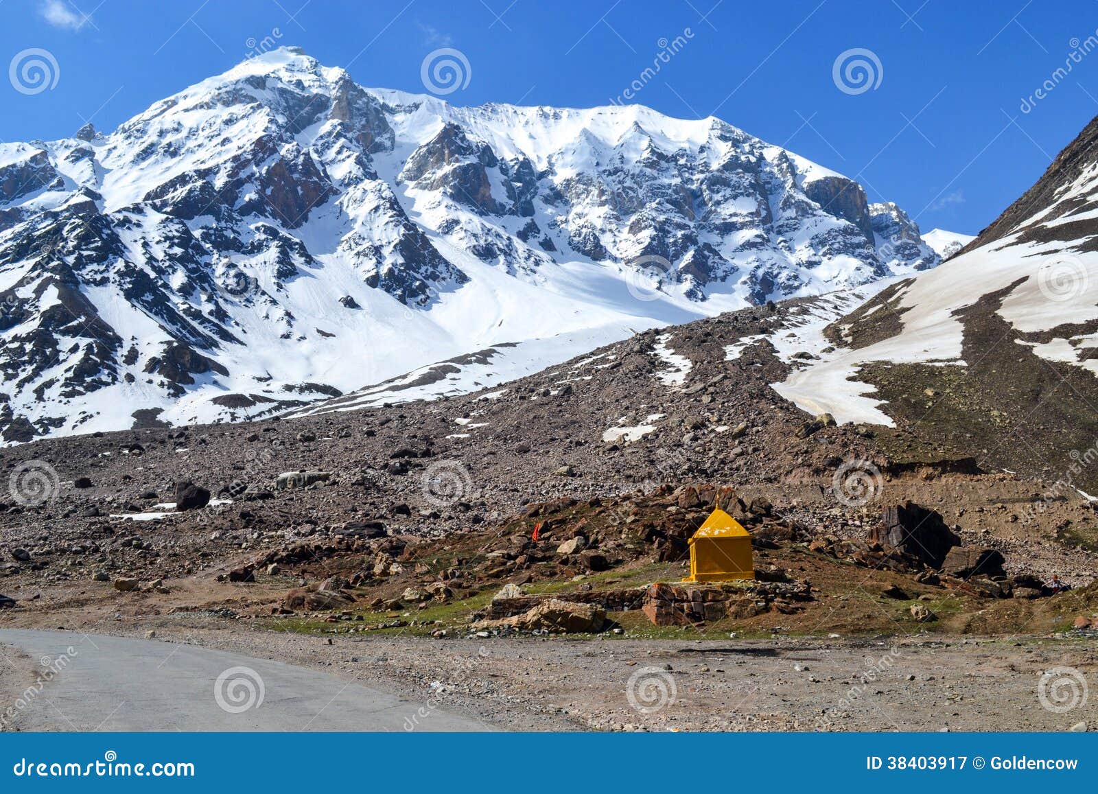 Alpines in India stock image. Image of backpacker, trip - 38403917