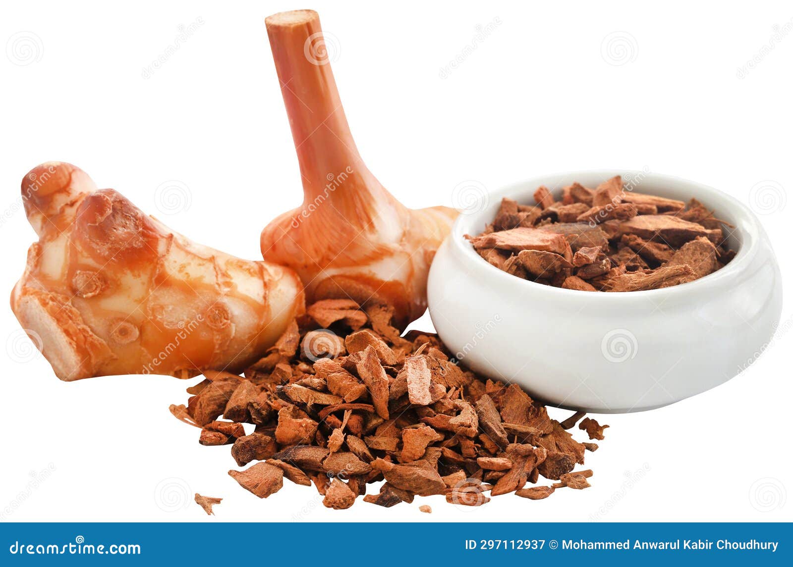 Alpinia Galanga or Aromatic Ginger Stock Image - Image of isolated ...