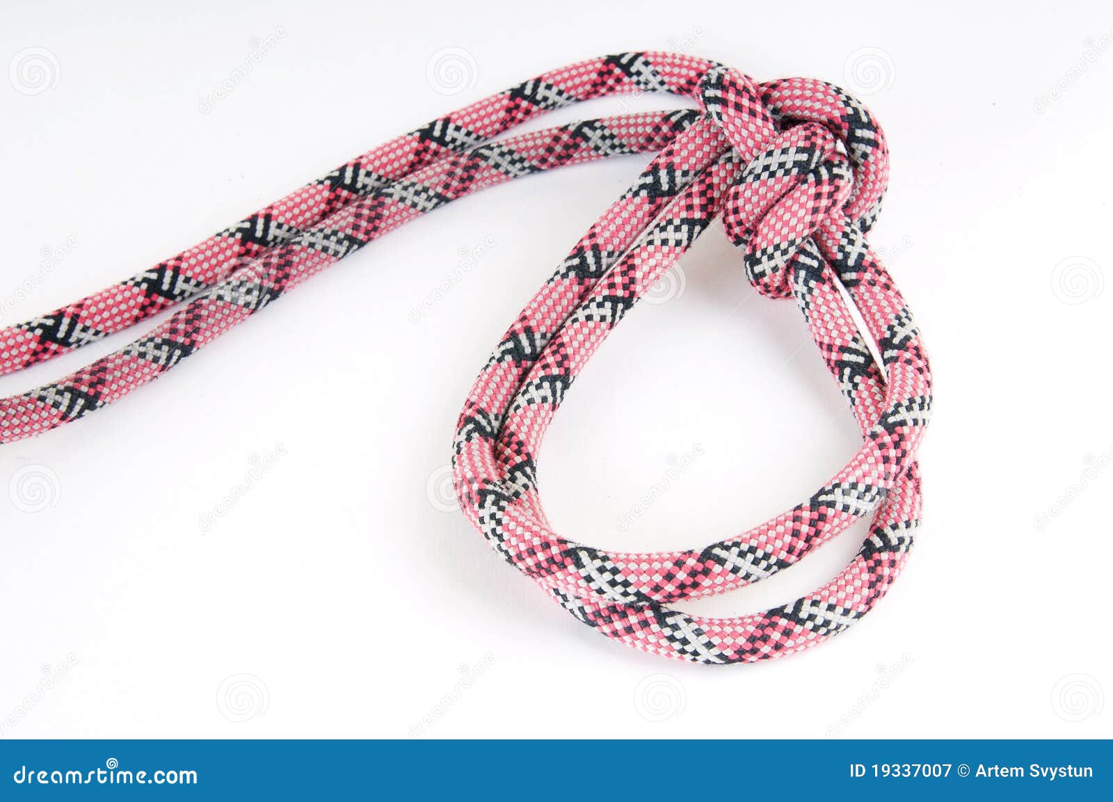 Alpinist rope with node stock image. Image of alpinist - 19337007