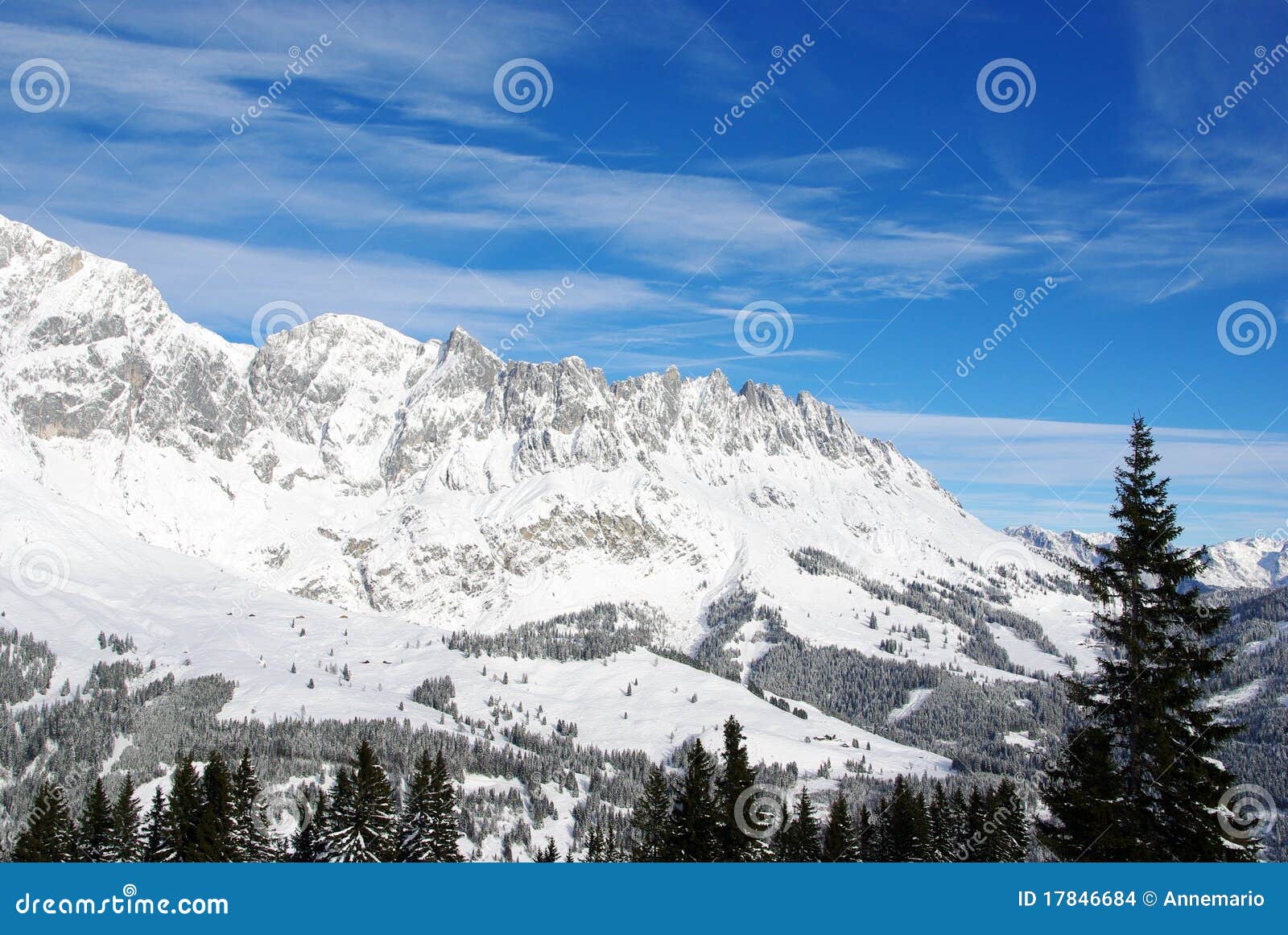 Austrian Alps landscape stock photo. Image of valley - 17846684