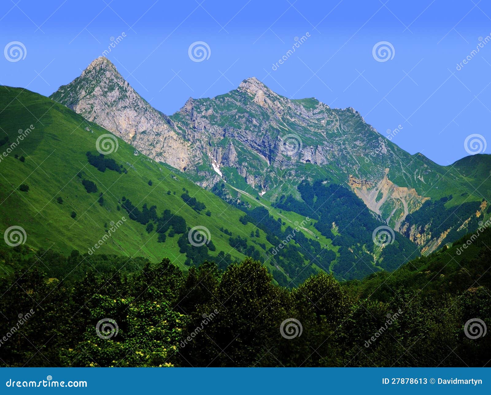 Alps stock image. Image of france, border, scenic, mountain - 27878613