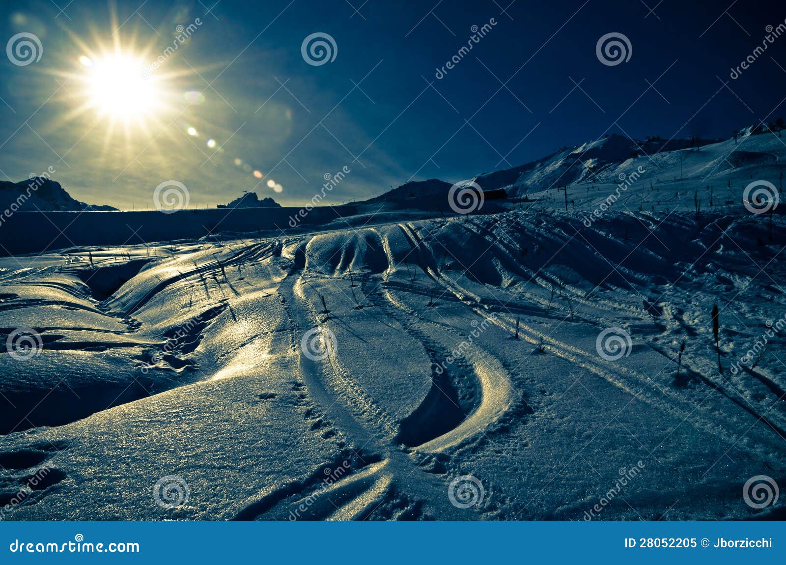 Alps stock image. Image of sunlight, tranquil, snowcapped - 28052205