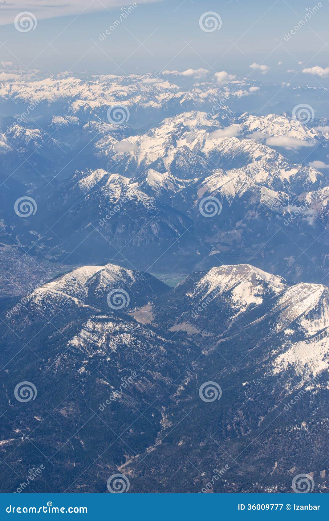 Alps Aerial view stock image. Image of scenery, lake - 36009777