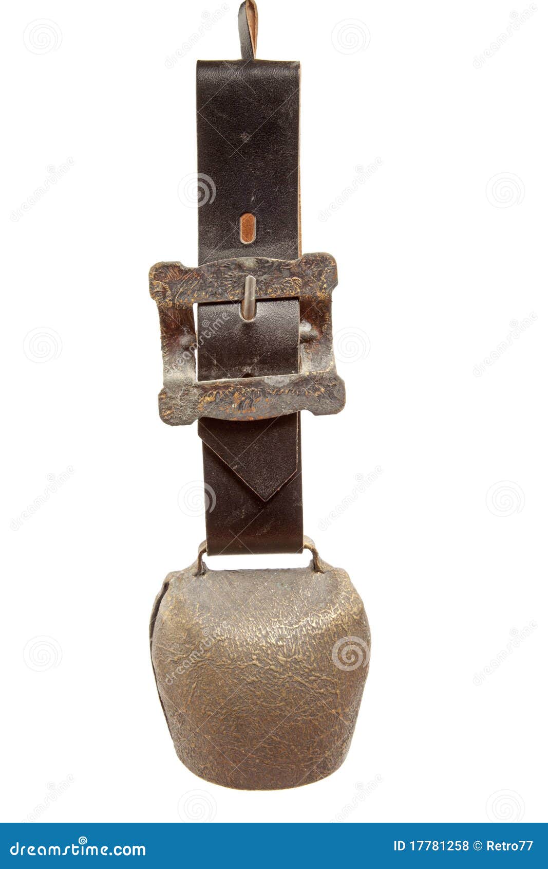 Alps cowbell stock photo. Image of ring, strap, alpine - 17781258