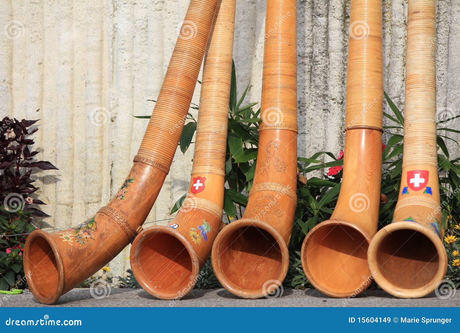 Alps horn stock image. Image of bass, page, cardboard - 15604149