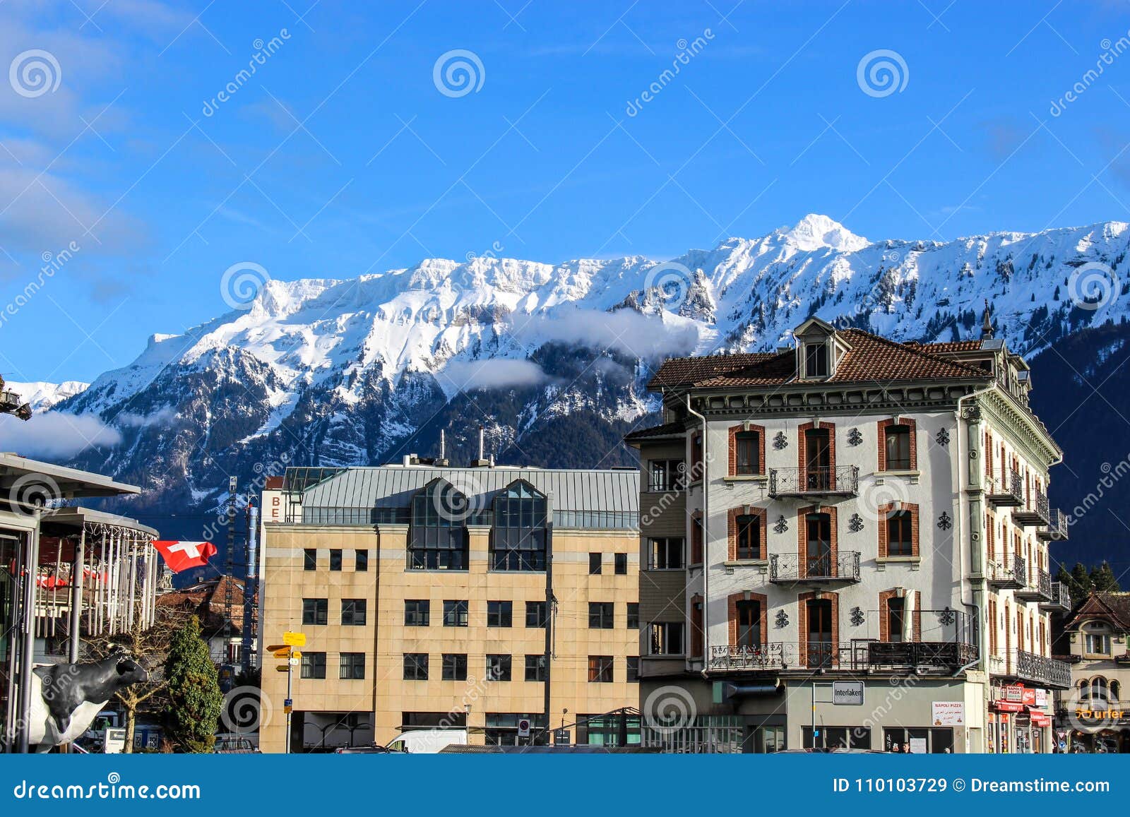 Alps - Interlaken - Switzerland Editorial Stock Image - Image of ...