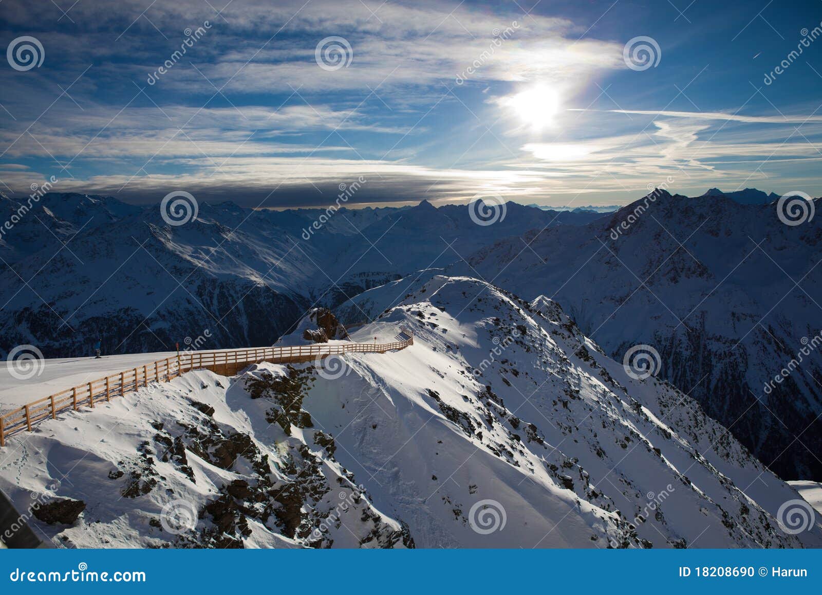 Alps landscape stock photo. Image of sports, slope, rocks - 18208690