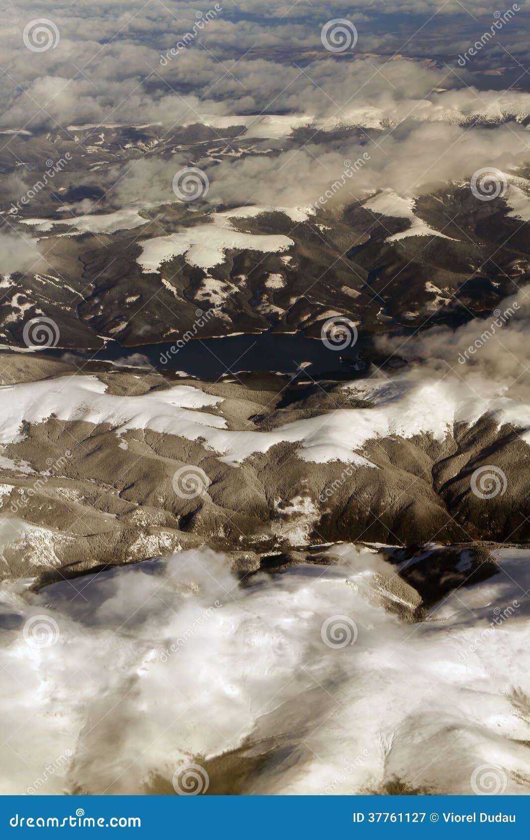 Alps Mountains aerial view stock image. Image of aerial - 37761127