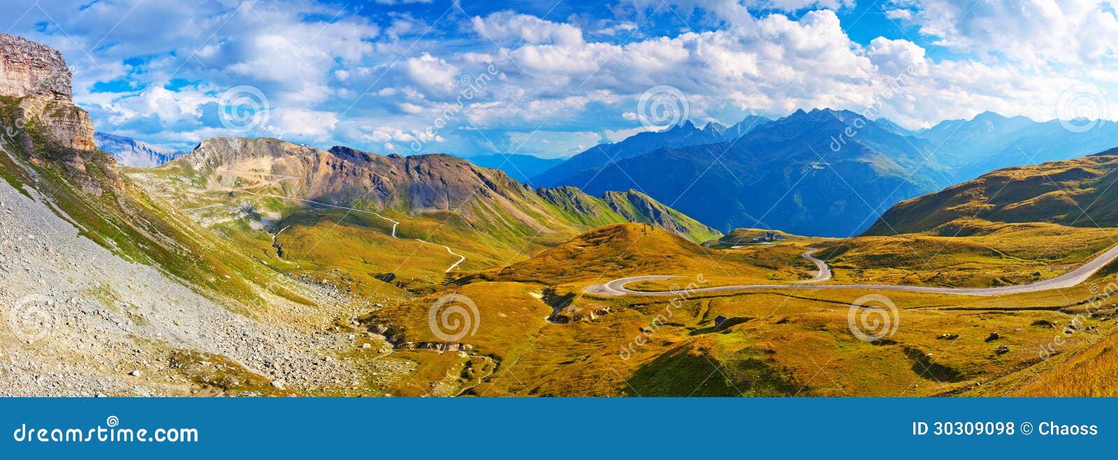 Alps panorama stock photo. Image of travel, valley, outdoors - 30309098
