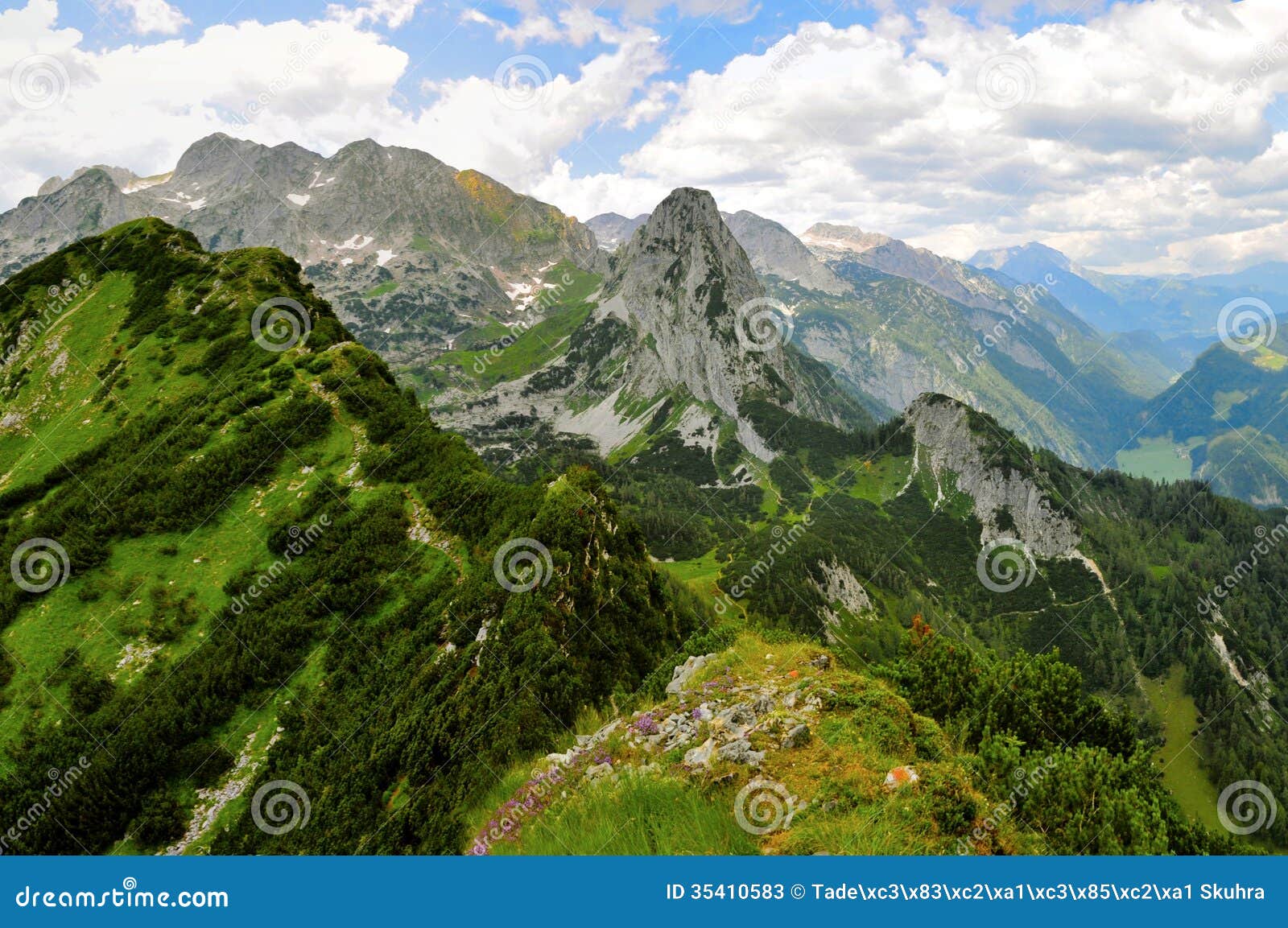 Alps nature stock image. Image of alps, travel, scenic - 35410583