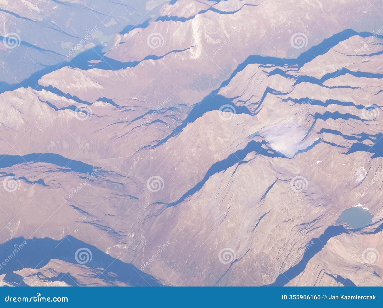Alps from plane window stock photo. Image of nature - 355966166