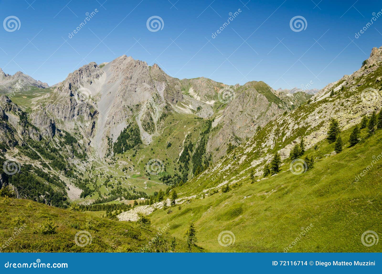Alps profile stock photo. Image of sights, nature, scenic - 72116714