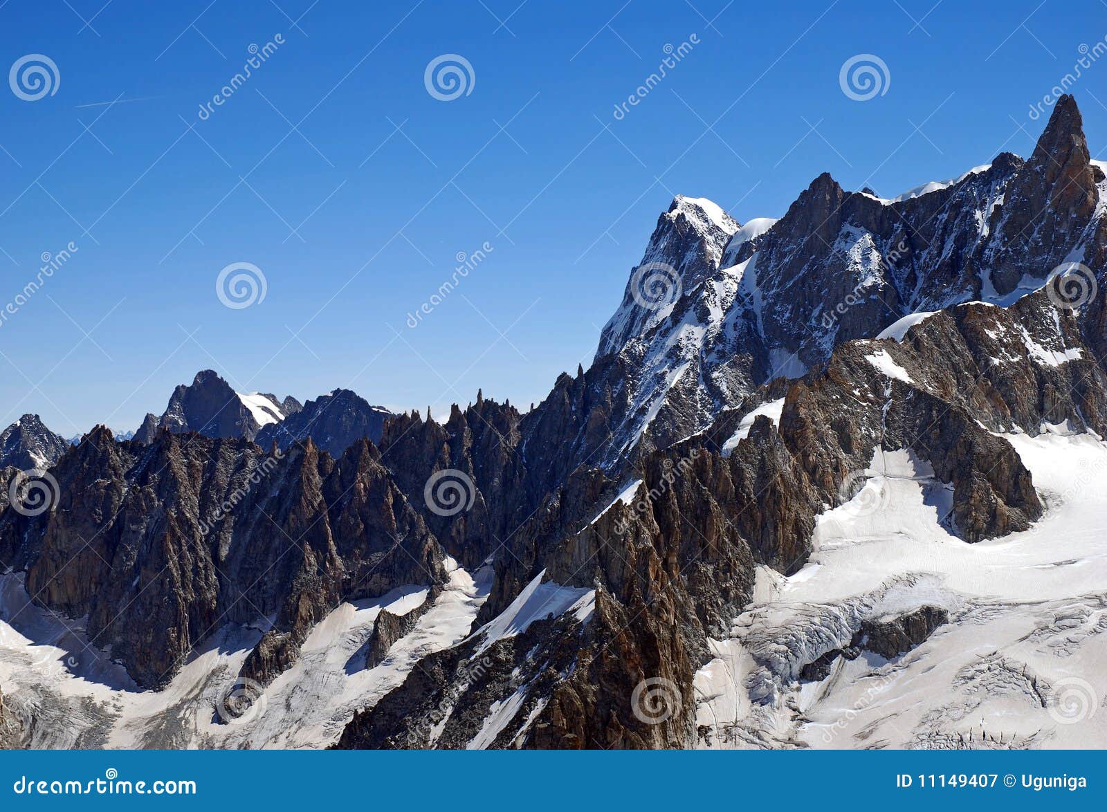 Alps ridges stock image. Image of lonely, alps, breadth - 11149407