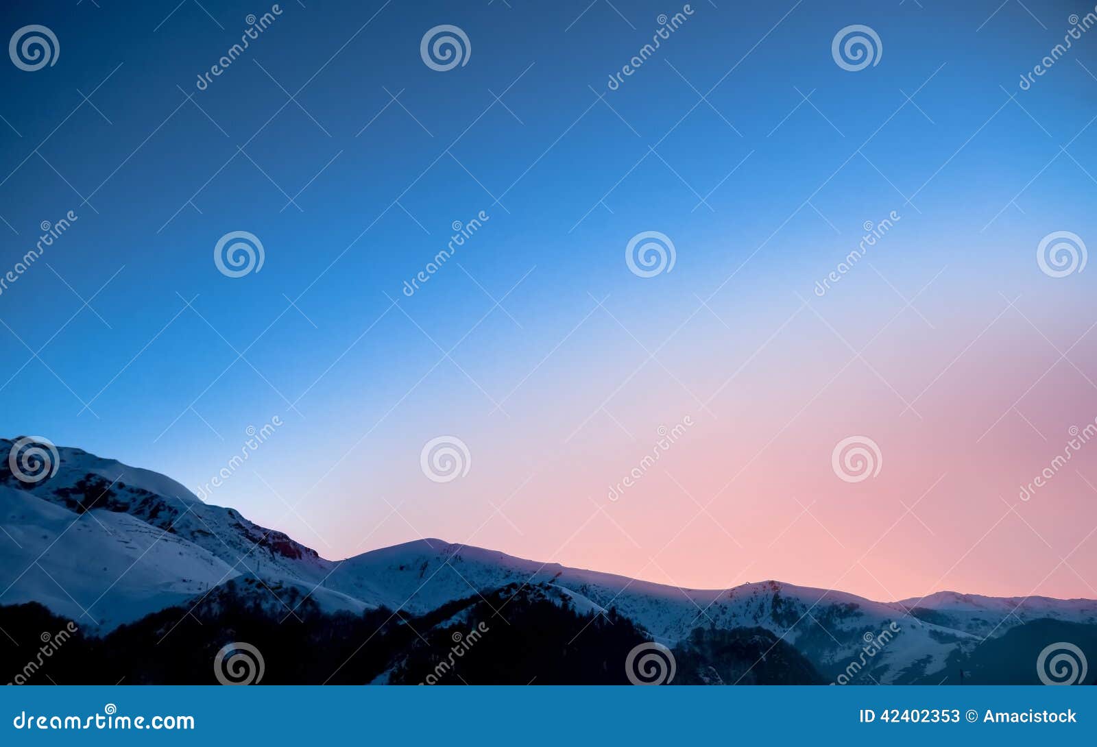 Alps sunset stock image. Image of sunset, alpine, nature - 42402353