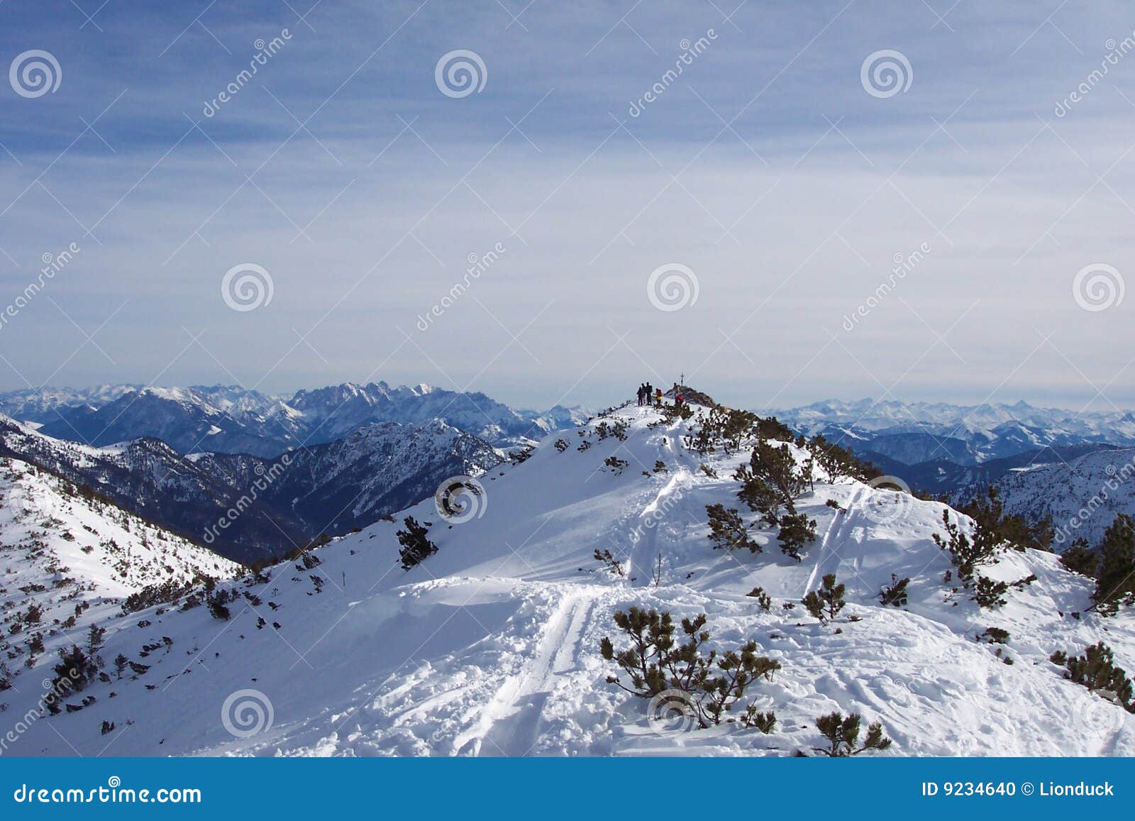 The Alps in winter stock photo. Image of alpine, mountains - 9234640