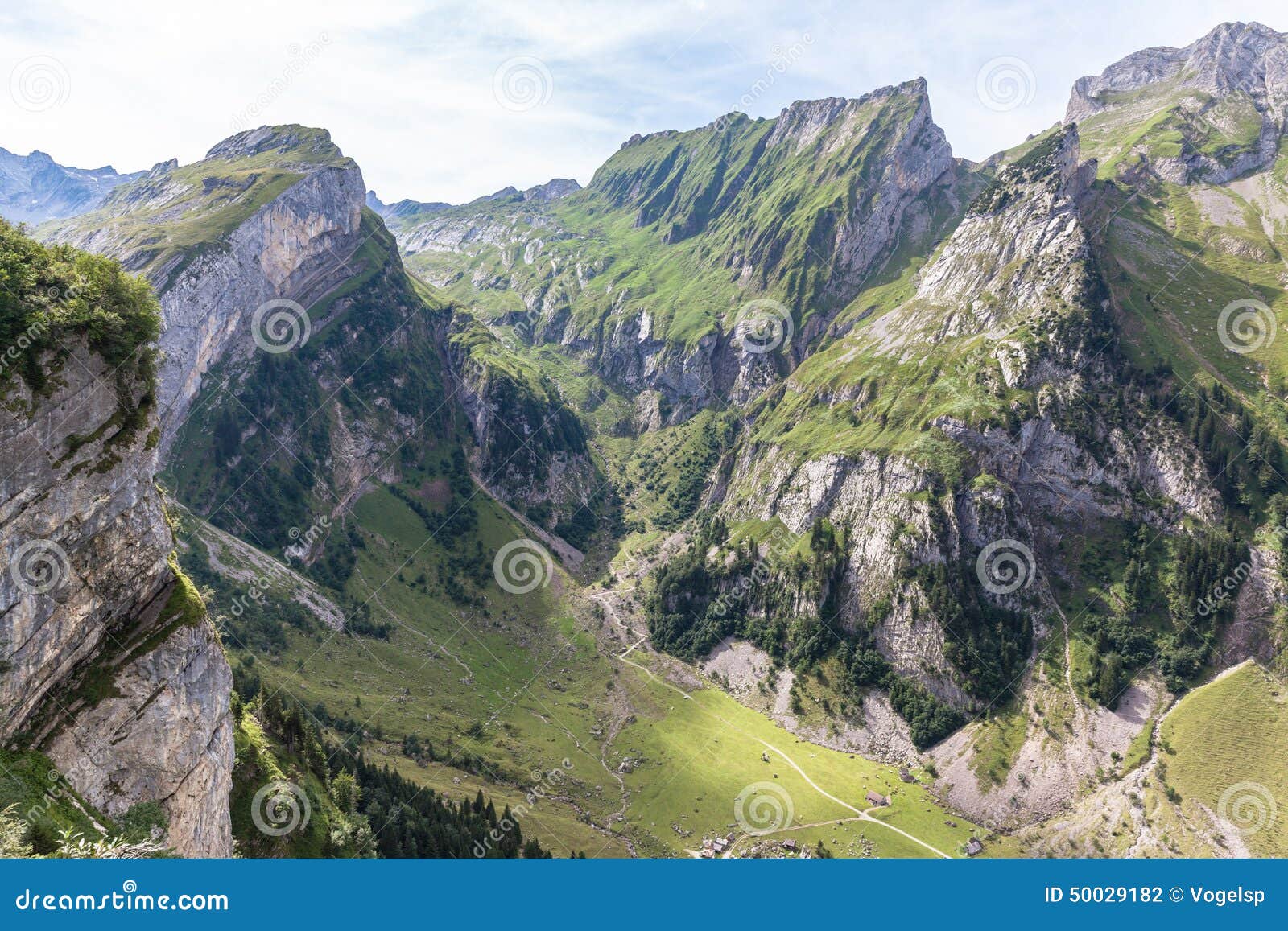 Alpstein massif stock photo. Image of outdoor, hiking - 50029182