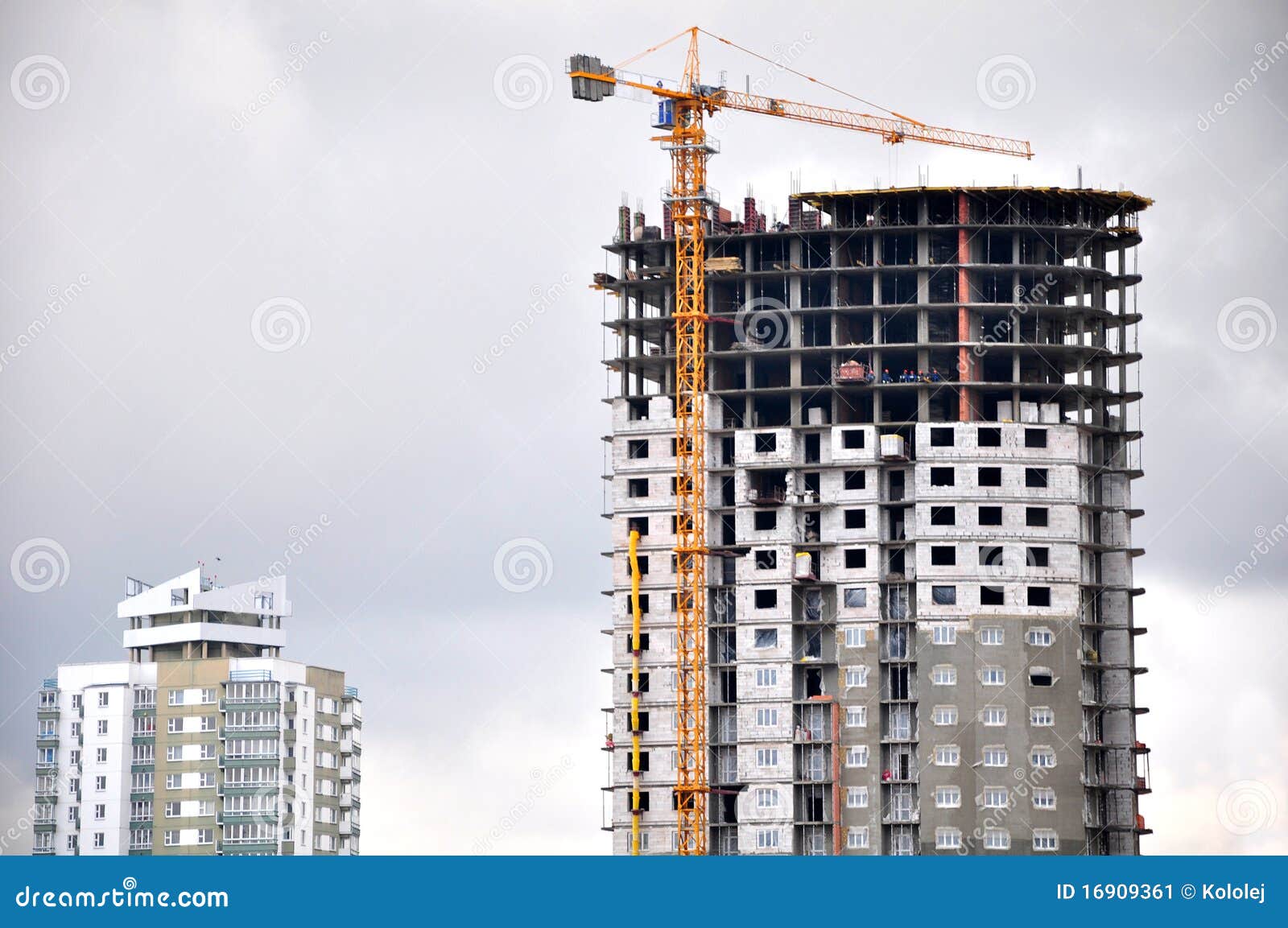Already Built and Under Construction Skyscrapers Editorial Photo ...