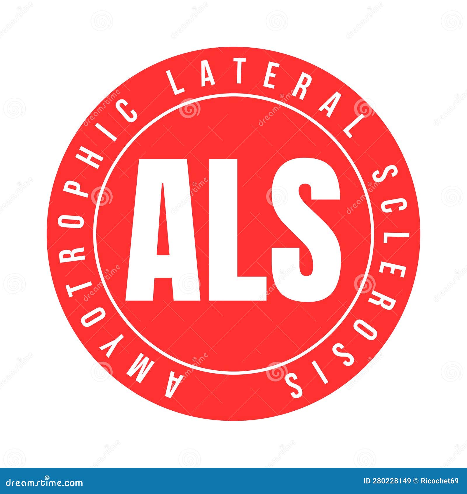 ALS Amyotrophic Lateral Sclerosis Disease Symbol Icon Stock ... ALS Amyotrophic Lateral Sclerosis Disease Symbol Icon Stock ...