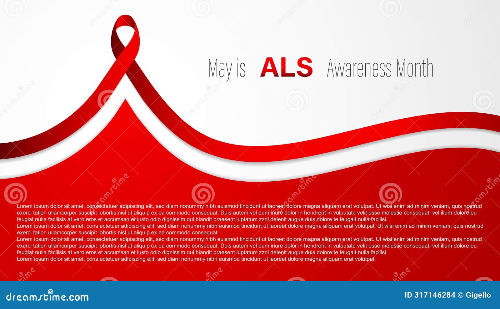 ALS Awareness Month, Vector Illustration Stock Vector - Illustration of ...