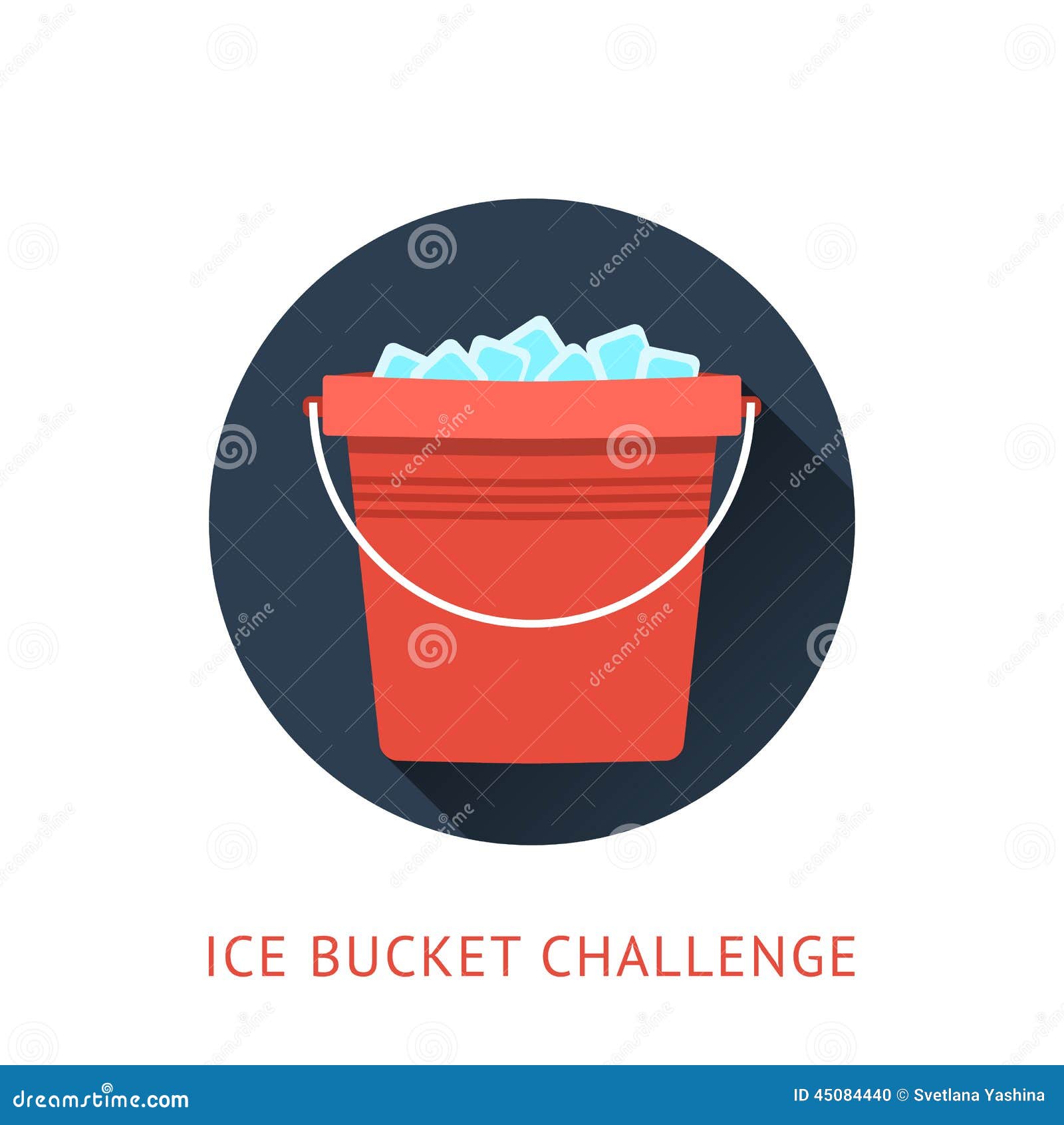 Als Ice Bucket Challenge Concept Stock Vector - Illustration of ...