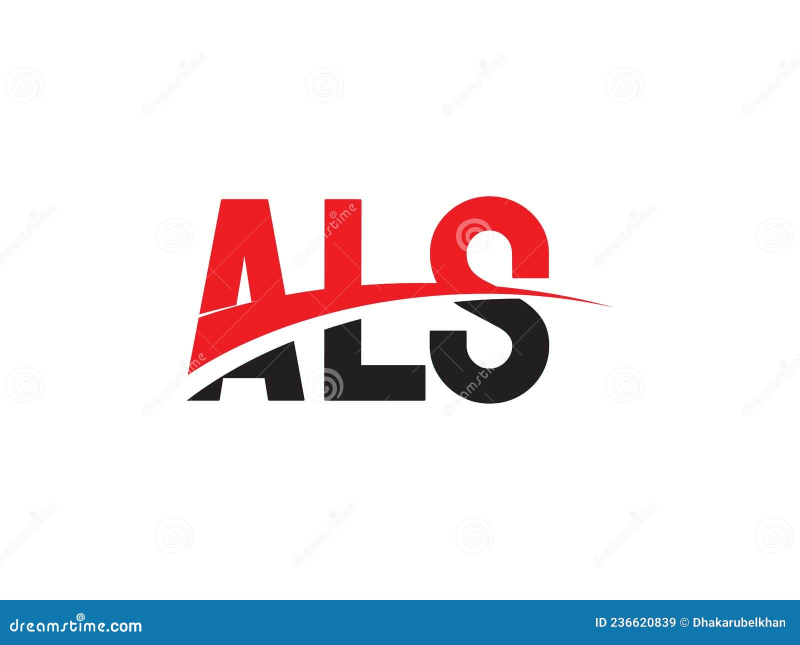 ALS Letter Initial Logo Design Vector Illustration Stock Vector ...