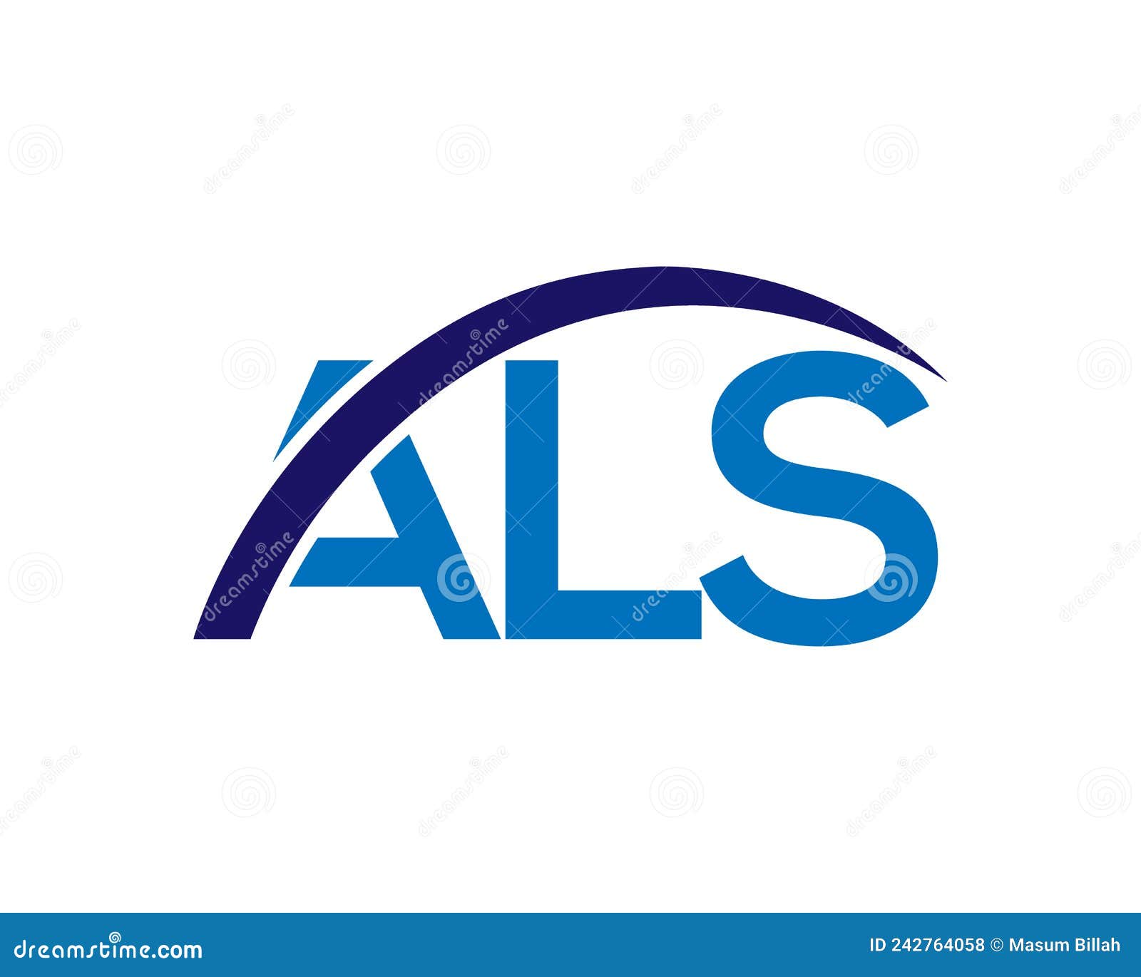 ALS Letter Logo Design Vector Icon. Stock Vector - Illustration of ...
