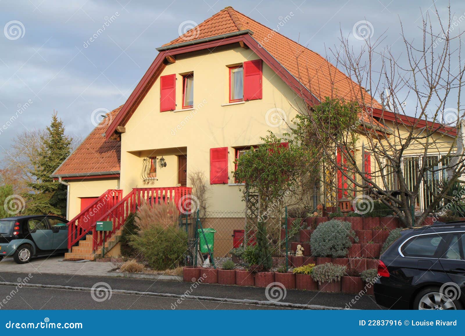 Alsacian house stock photo. Image of village, alsace - 22837916