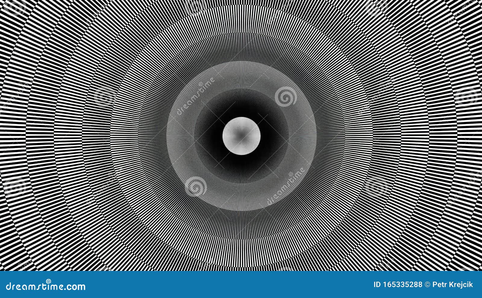 Black and White Radial Checker Background Illustration Stock ...