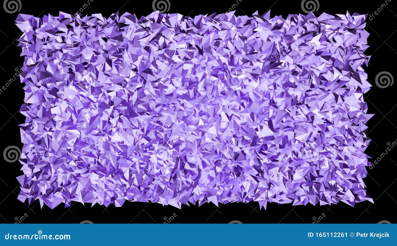 Purple Geometric Noise Texture - 3D Illustration Stock Illustration ...