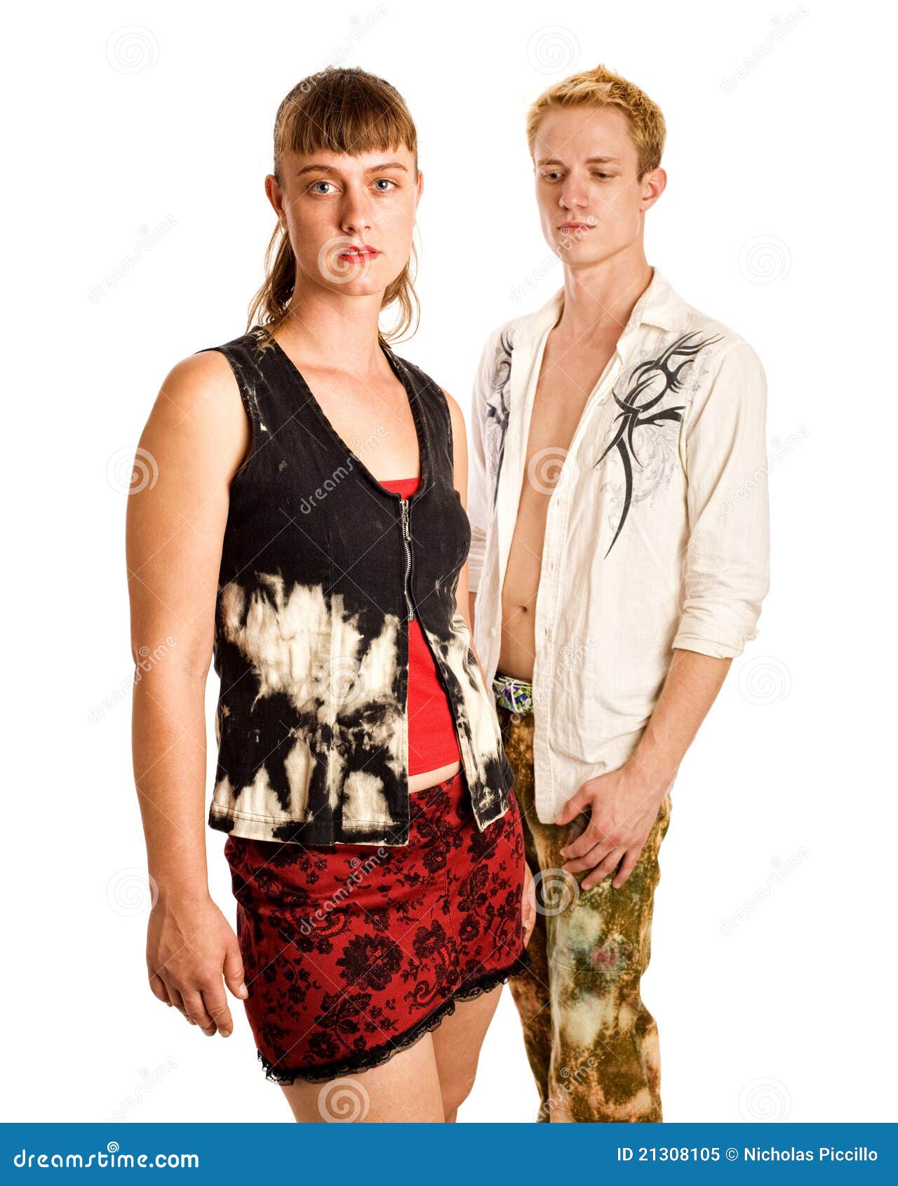 Alt Fashion stock image. Image of women, white, atlernative - 21308105