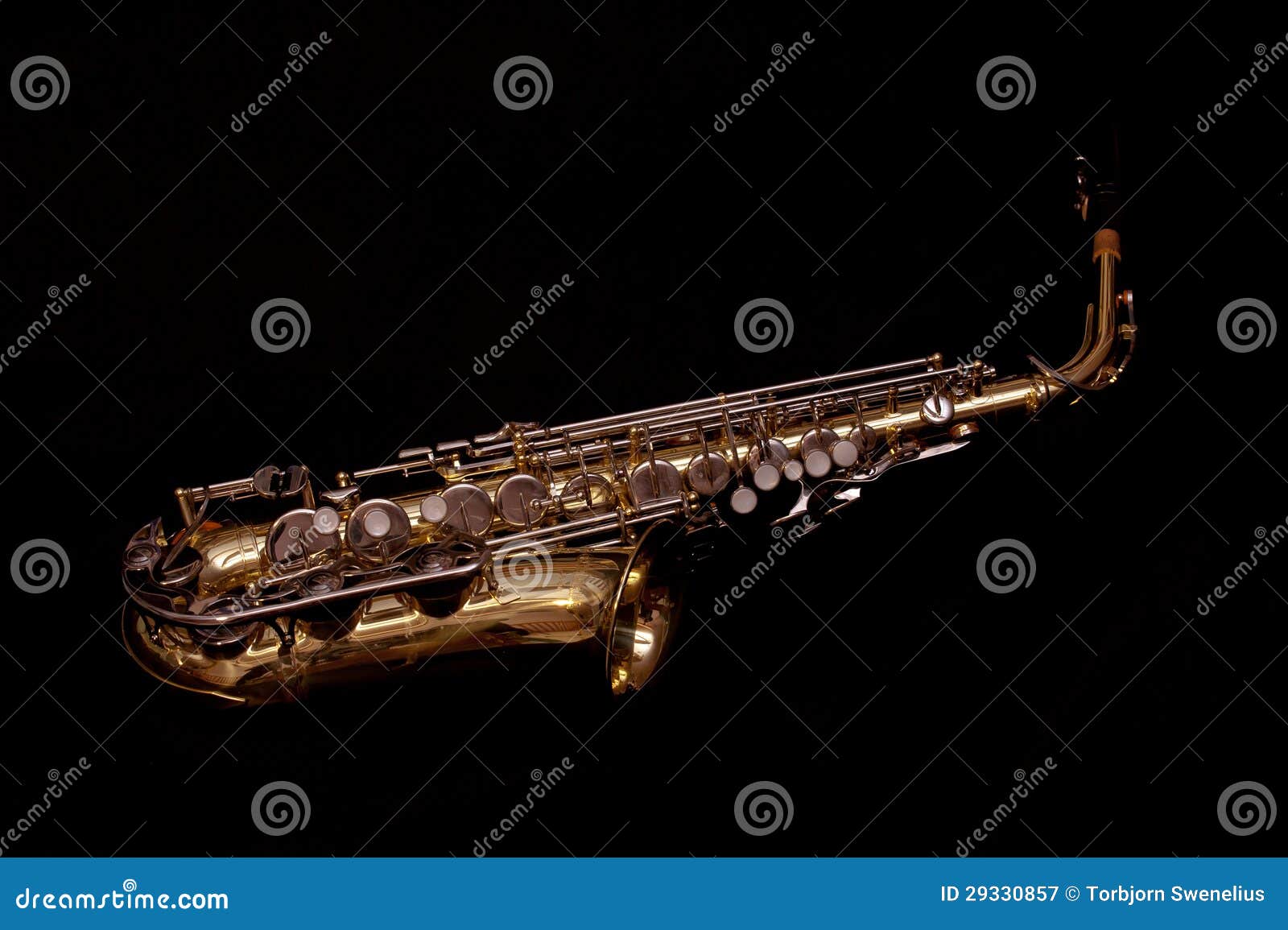 Alt- saxofon fotografering för bildbyråer. Bild av saxofon - 29330857