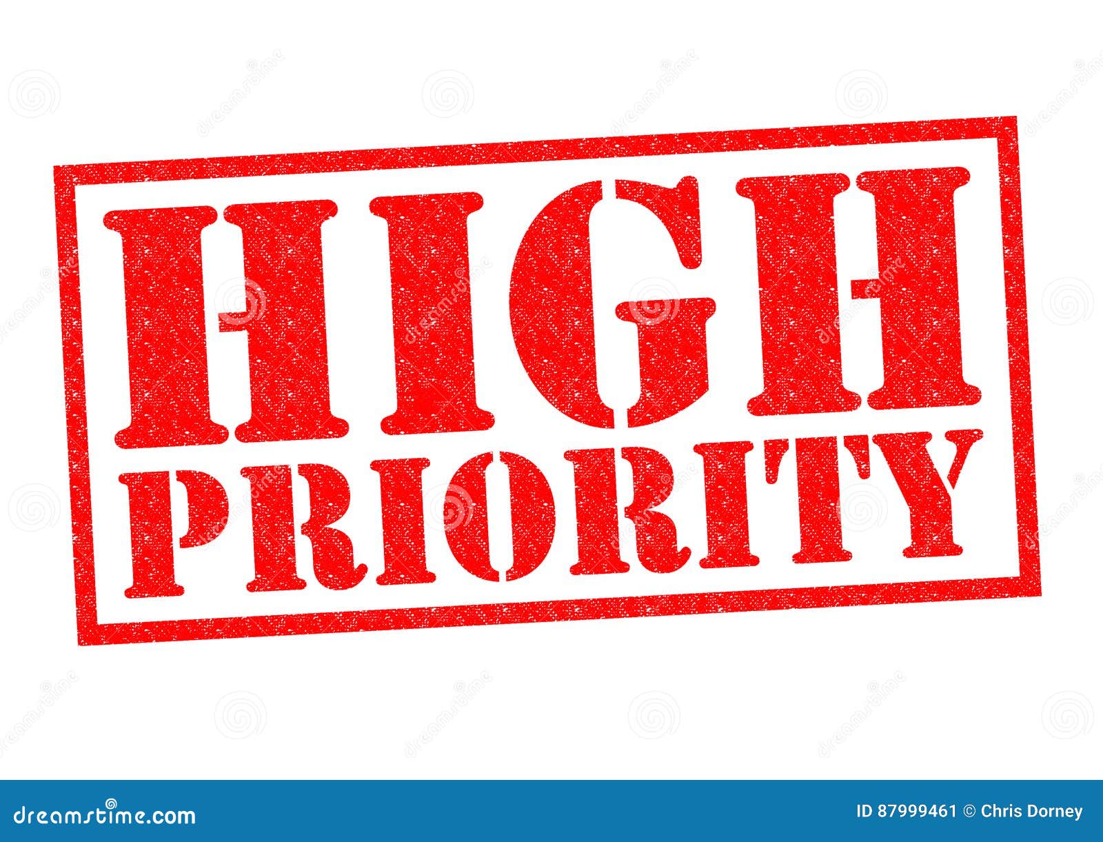 Alta prioridade ilustração stock. Ilustração de entrega - 87999461