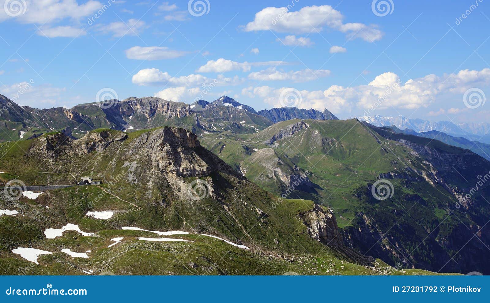 Alta Strada Alpina Di Grossglockner. L'Austria Fotografia Stock ...