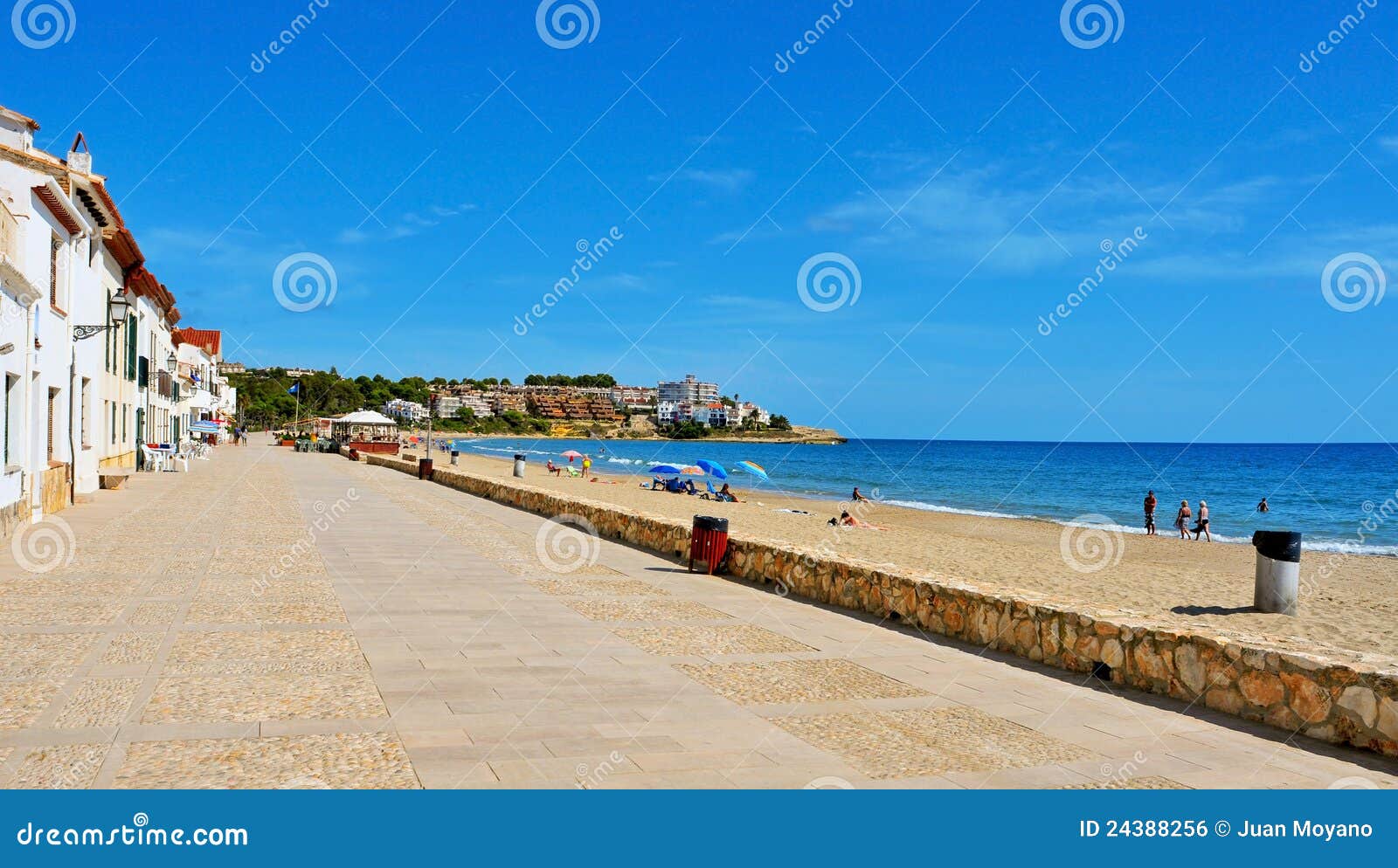 Altafulla, Spain editorial photo. Image of nature, promenade - 24388256