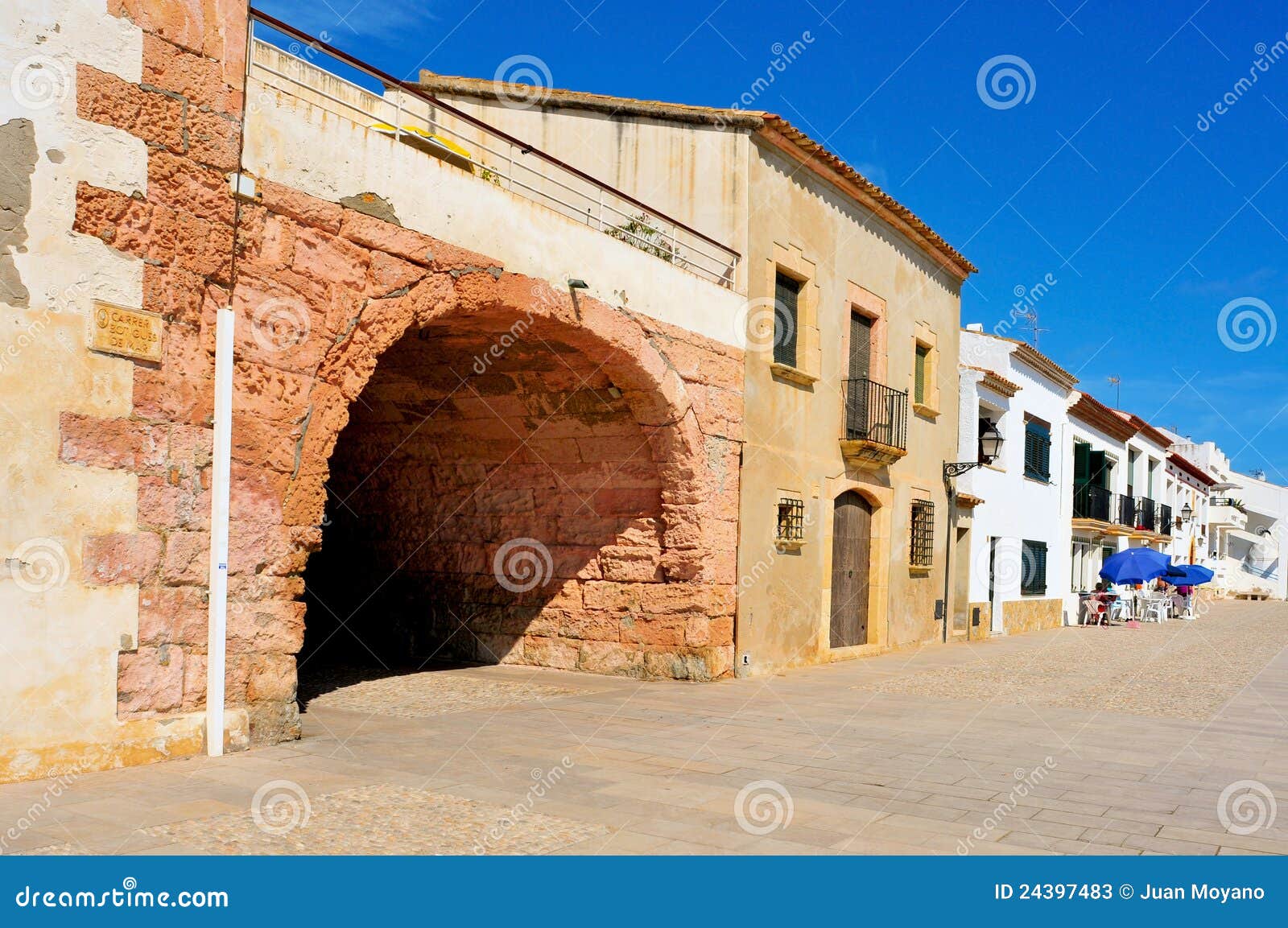 Altafulla, Spain stock image. Image of outdoors, peace - 24397483