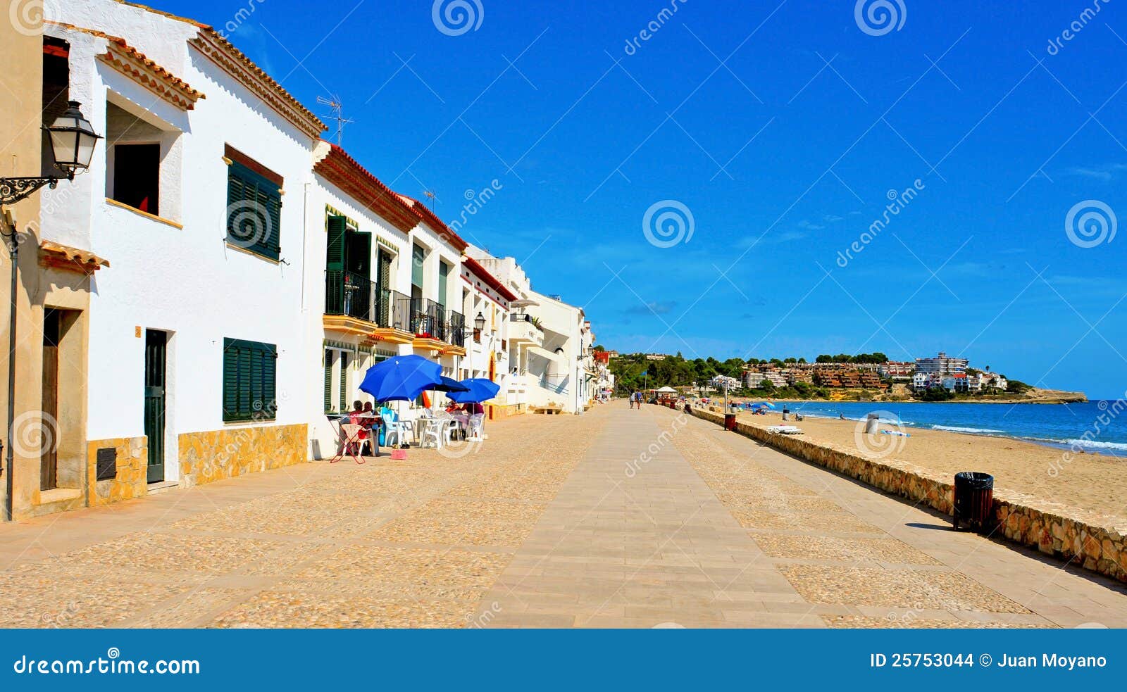 Altafulla, Spain editorial stock image. Image of outdoors - 25753044