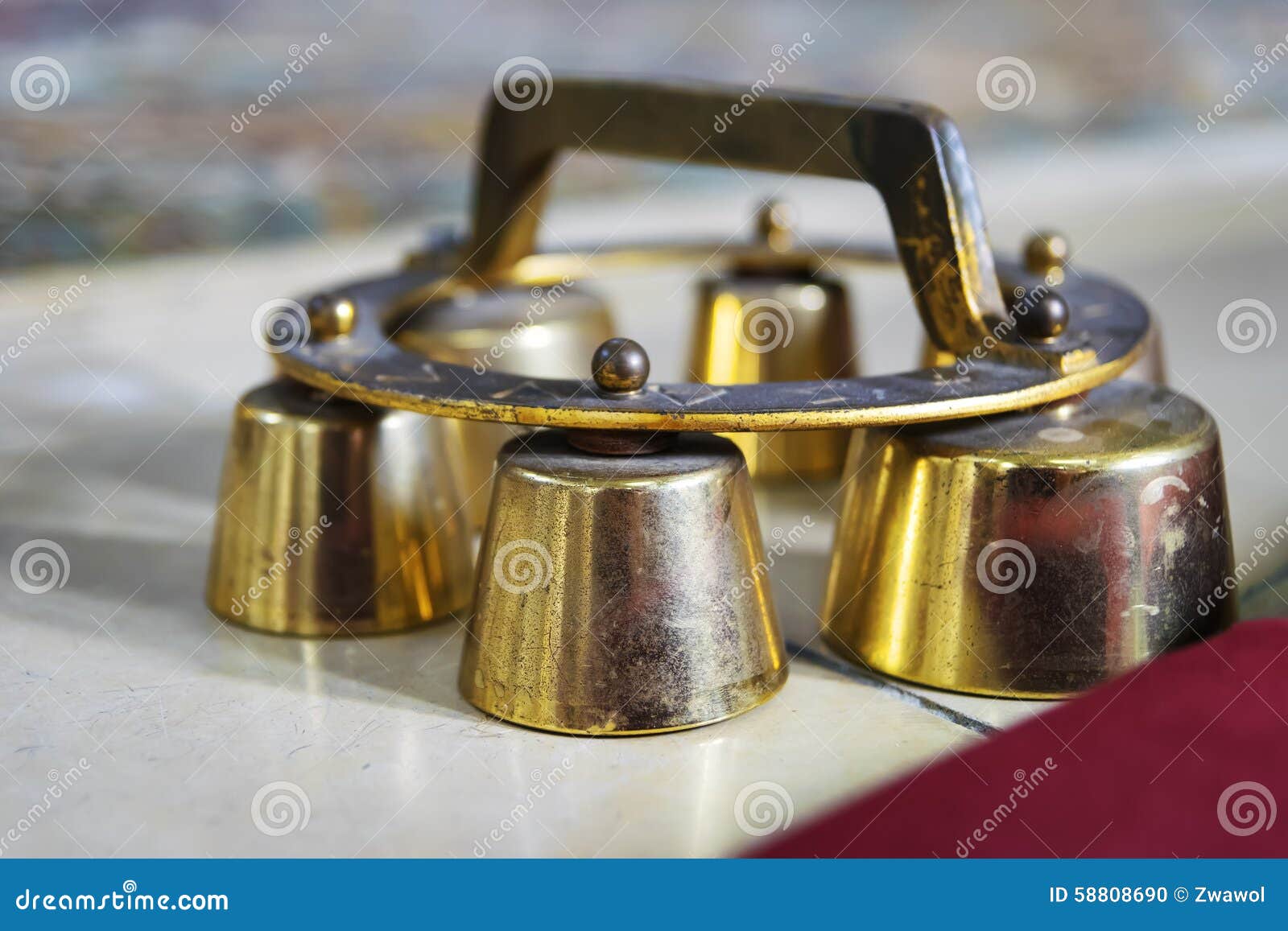 Altar bells stock photo. Image of conversion, christianity - 58808690