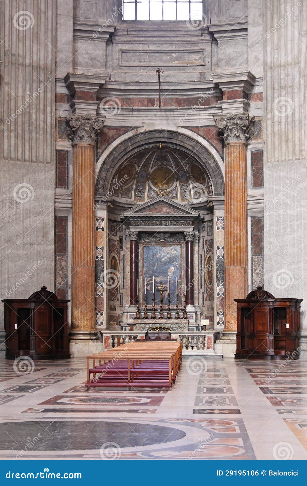 Altar in Cathedral editorial photo. Image of marble, catholicism - 29195106