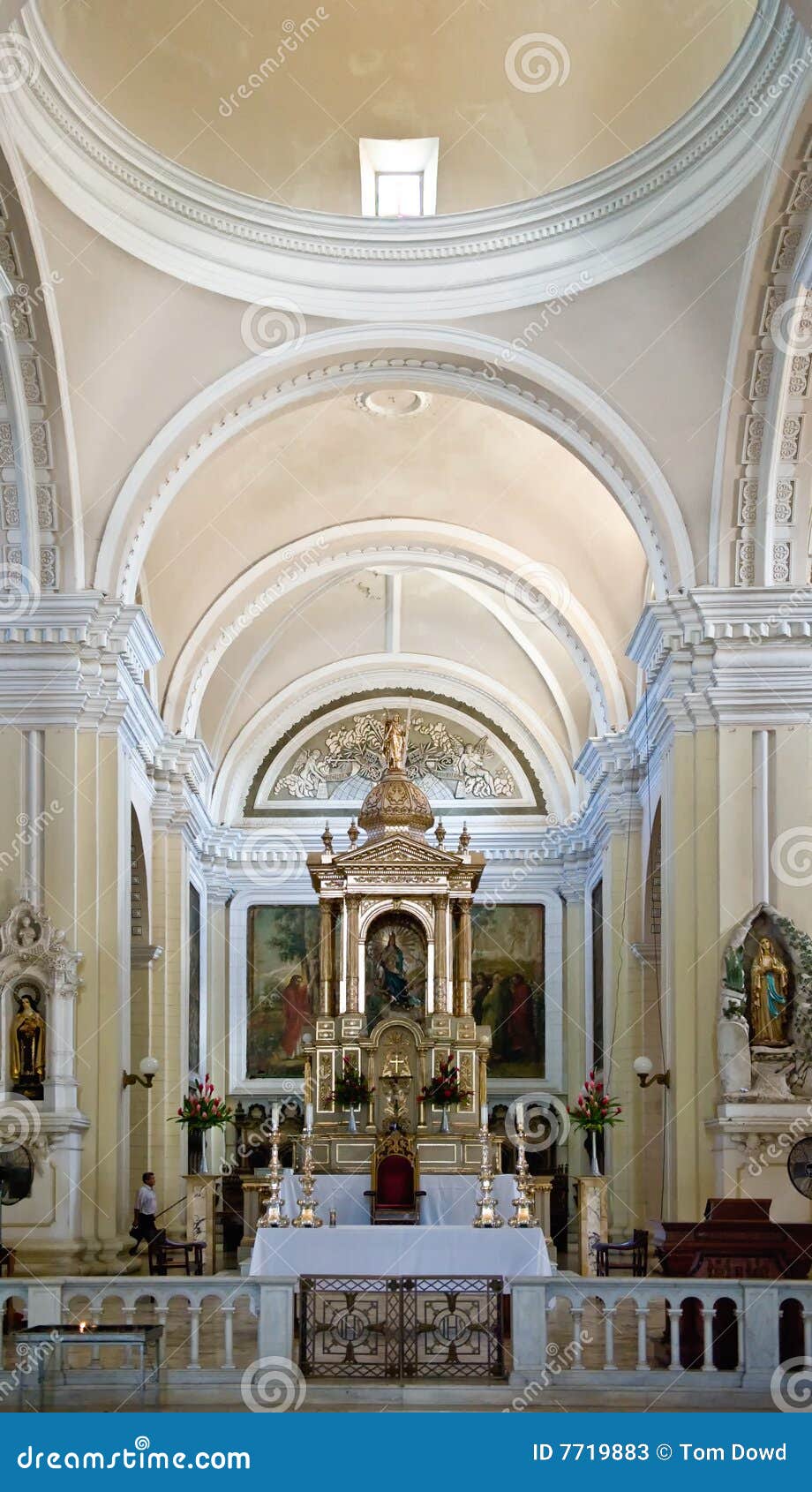 Altar in cathedral editorial stock photo. Image of christian - 7719883
