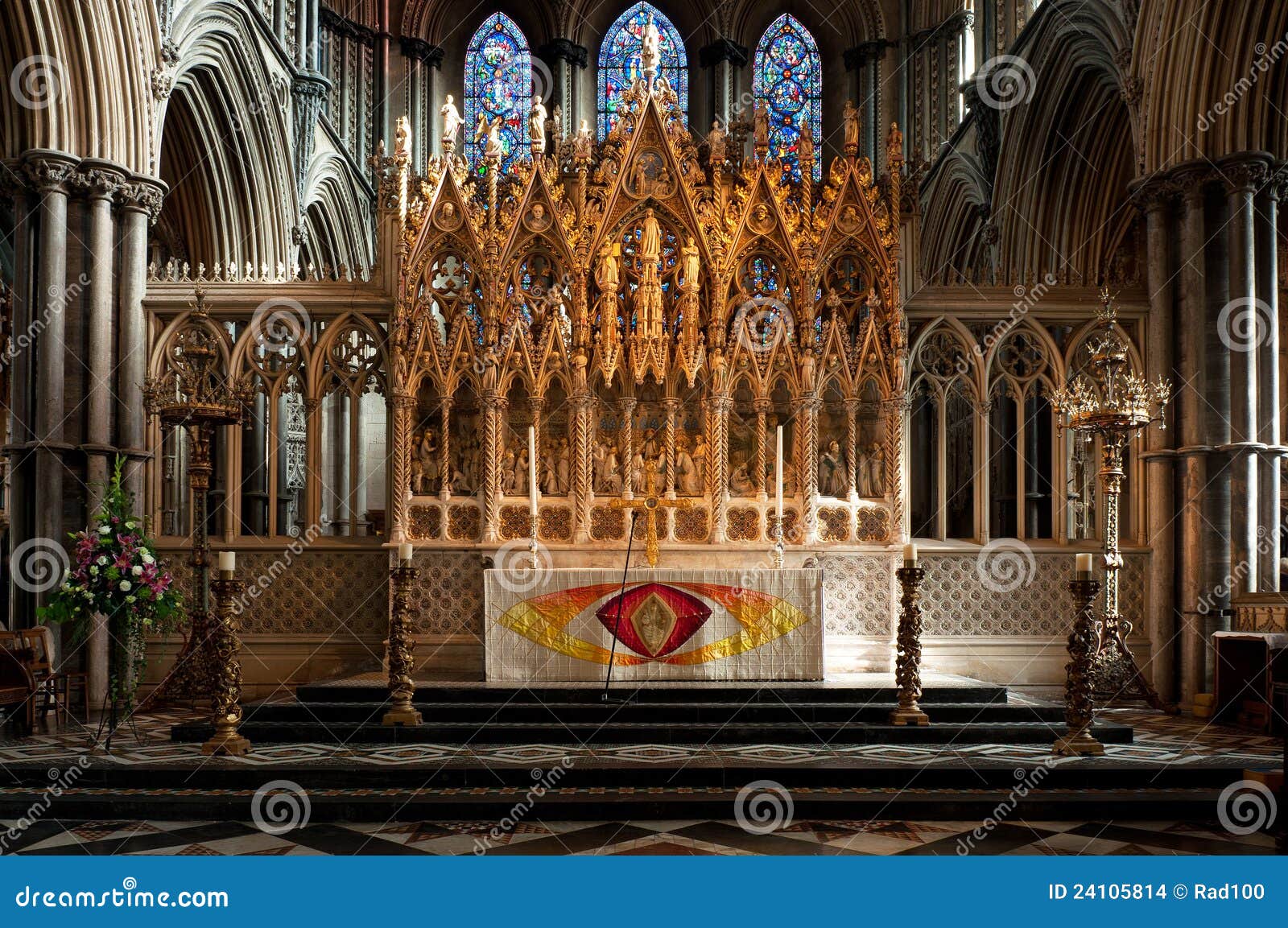 Altar, Ely Cathedral editorial stock image. Image of faith - 24105814