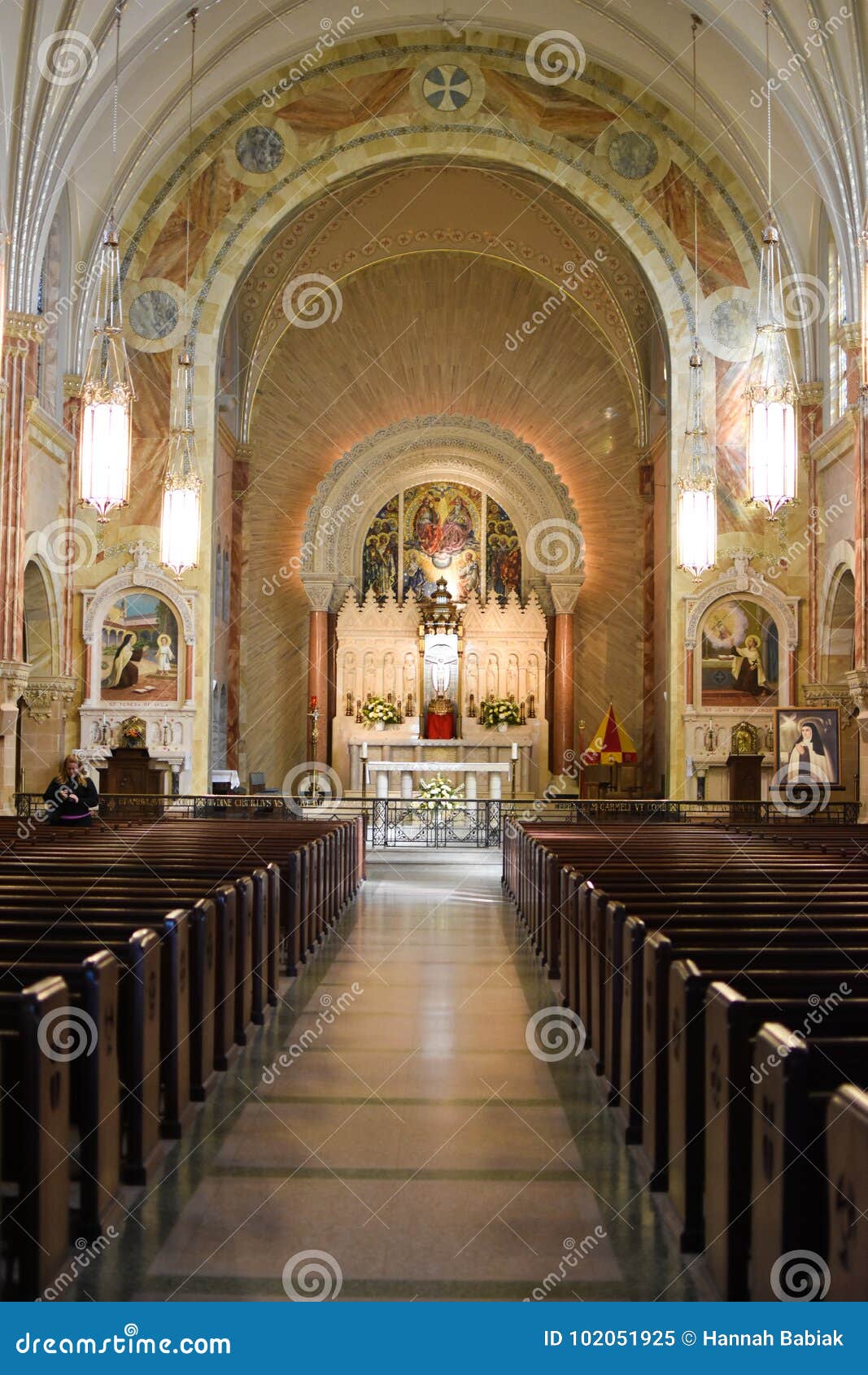 Altar Holy Hill, Hubertus, Wisconsin Editorial Image - Image of jesus ...