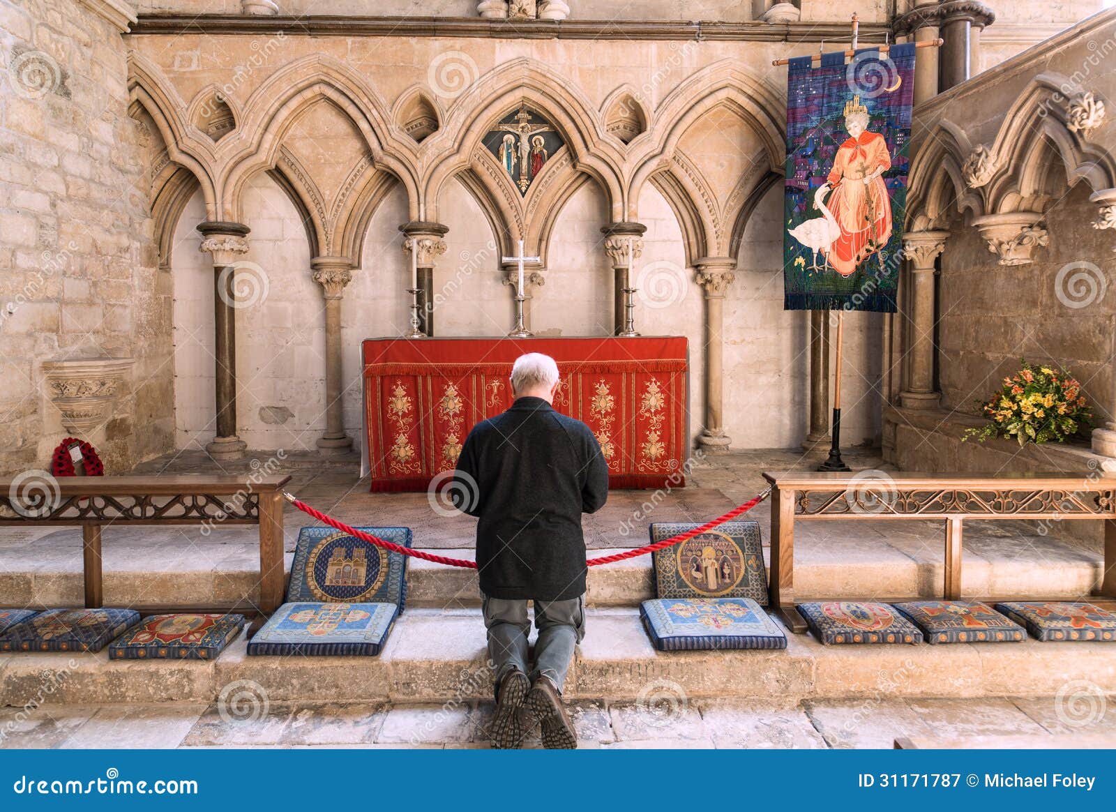 Altar stock image. Image of prayer, worship, cathedral - 31171787